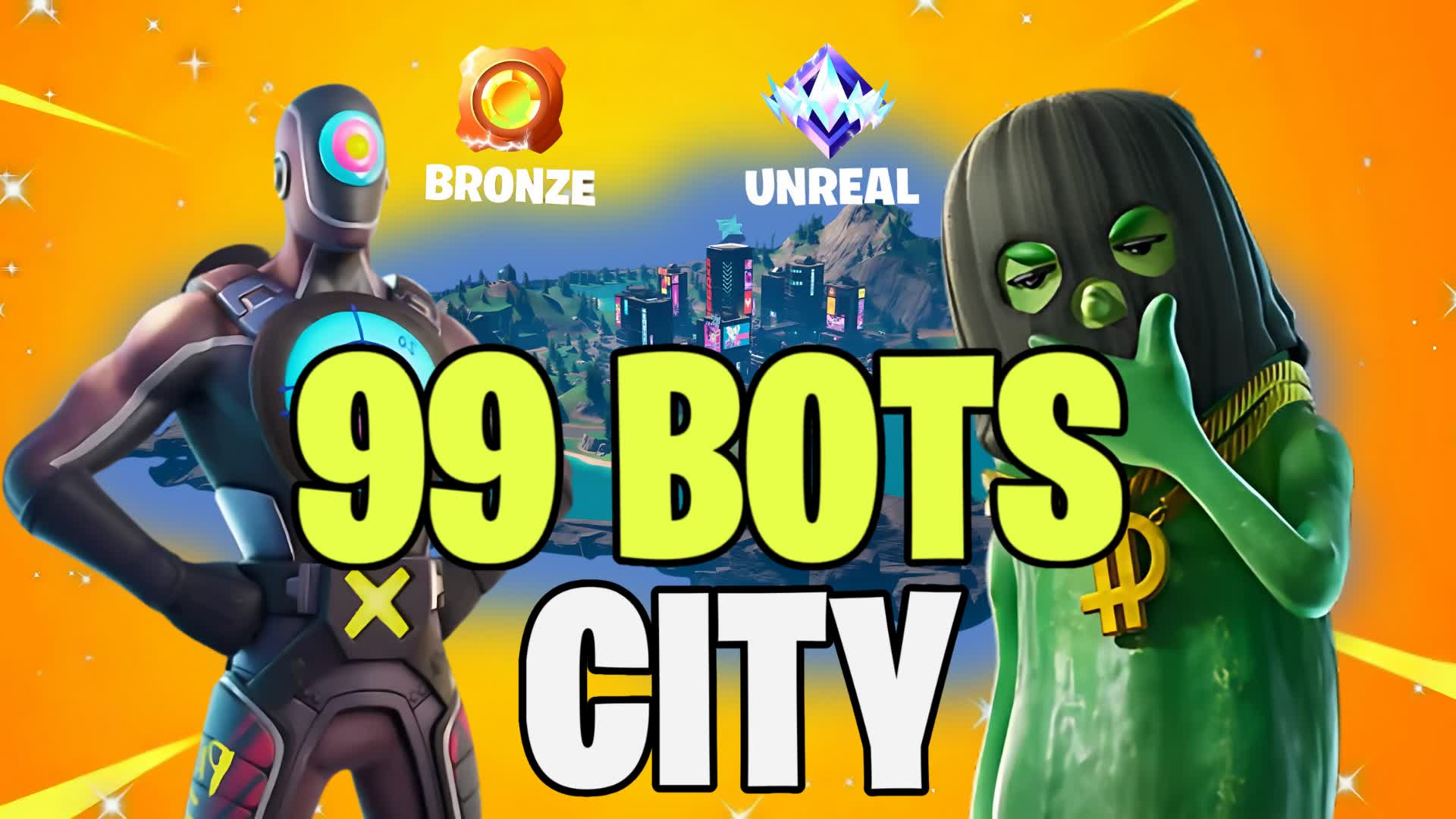 99 BOTS CITY ⭐ ALL GUNS - FREE FOR ALL⭐ 2091-7387-7040 by dieflych - Fortnite Creative Map Code ...
