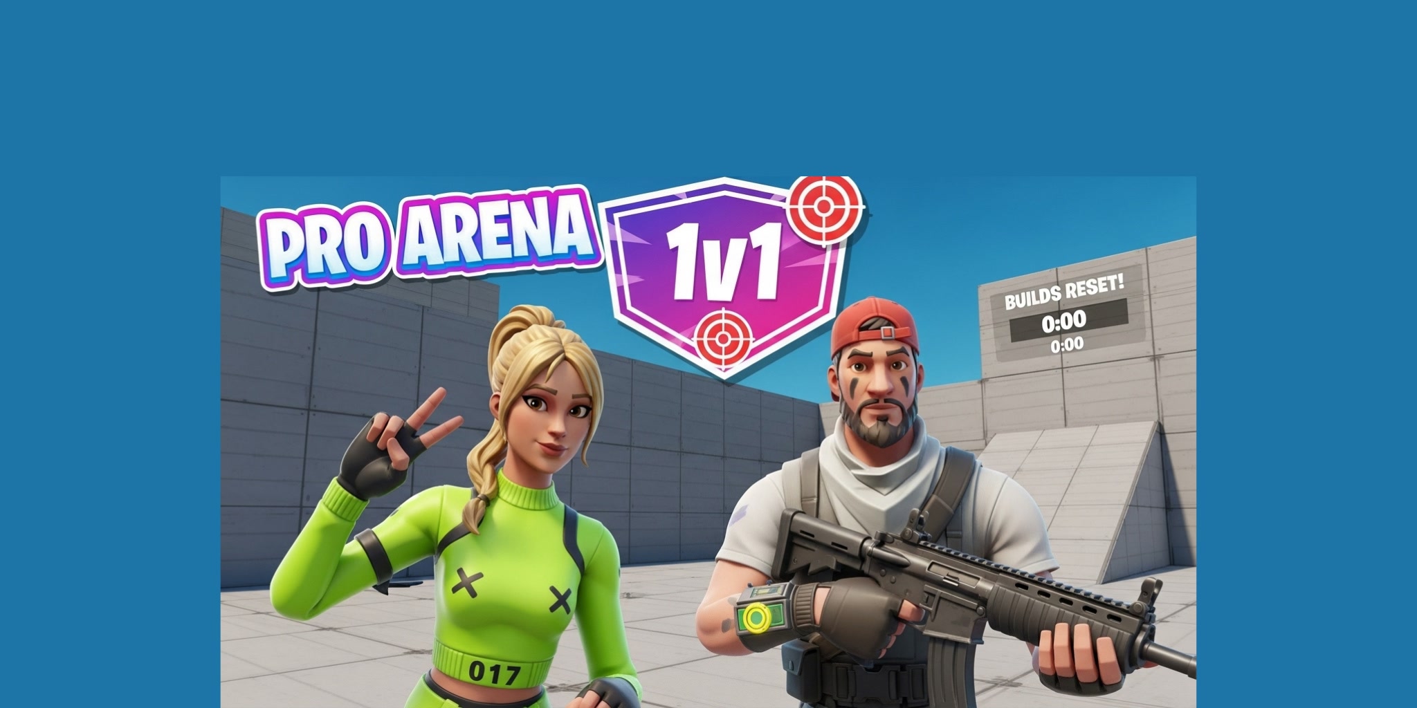 Pro Arena 1v1 5045-3770-4964 by edheart - Fortnite Creative Map Code - Fortnite.GG
