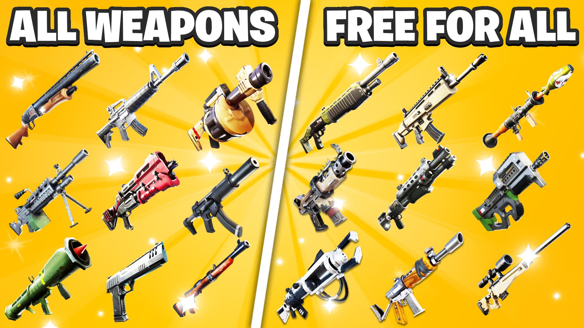 🌤️FREE FOR ALL - ALL WEAPONS & ITEMS🌤️ 9983-5497-5015 by gilljus ...