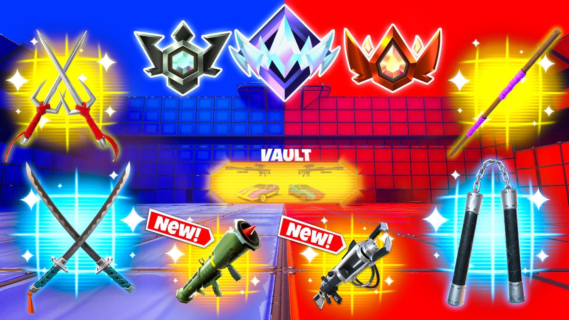 MEGA RED VS BLUE 🔴🔵 4452-5338-7627 by sebadimeglio - Fortnite Creative ...