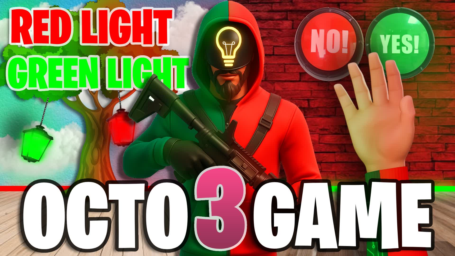 OCTO GAME 3 LIGHTS 0644-0631-4340 by alexproyt - Fortnite Creative Map ...