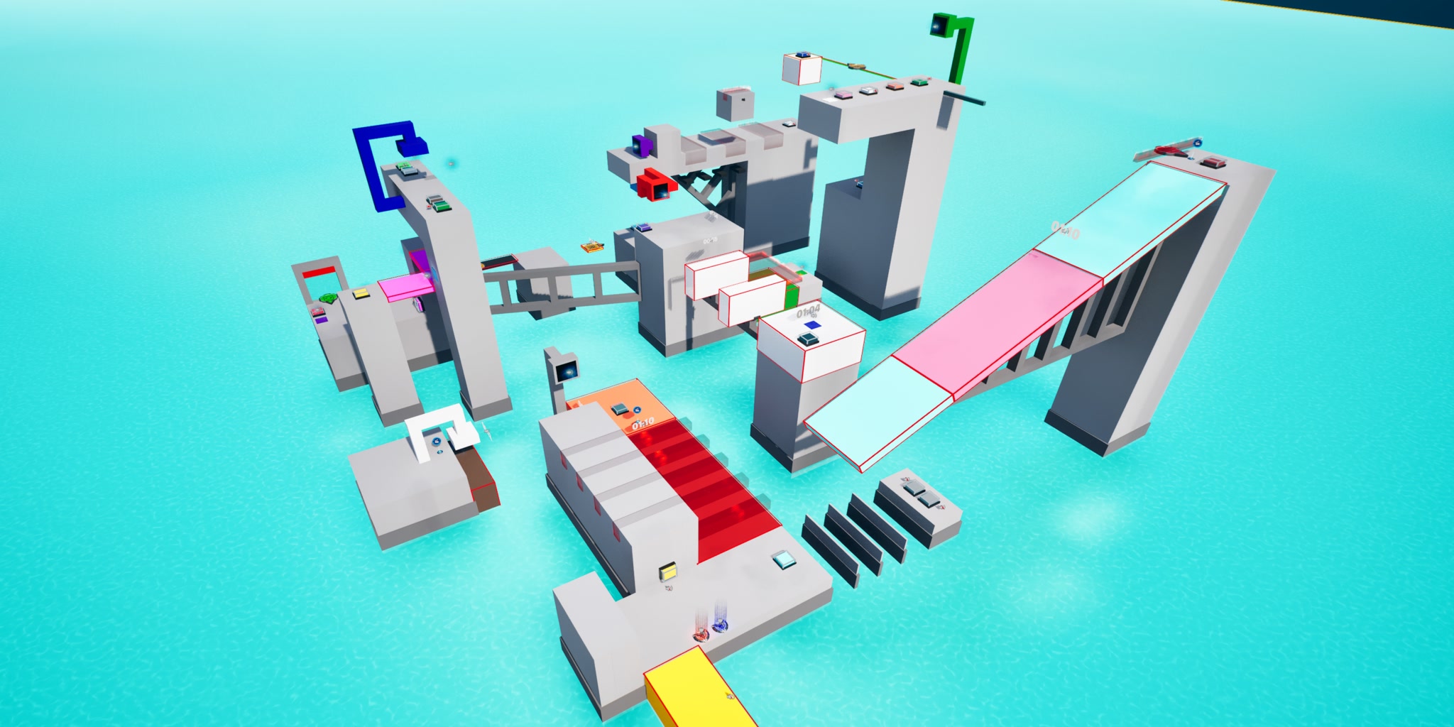 Teamwork Puzzles 🧩 (Obby) 6065-2870-1606 by bobatea - Fortnite Creative ...