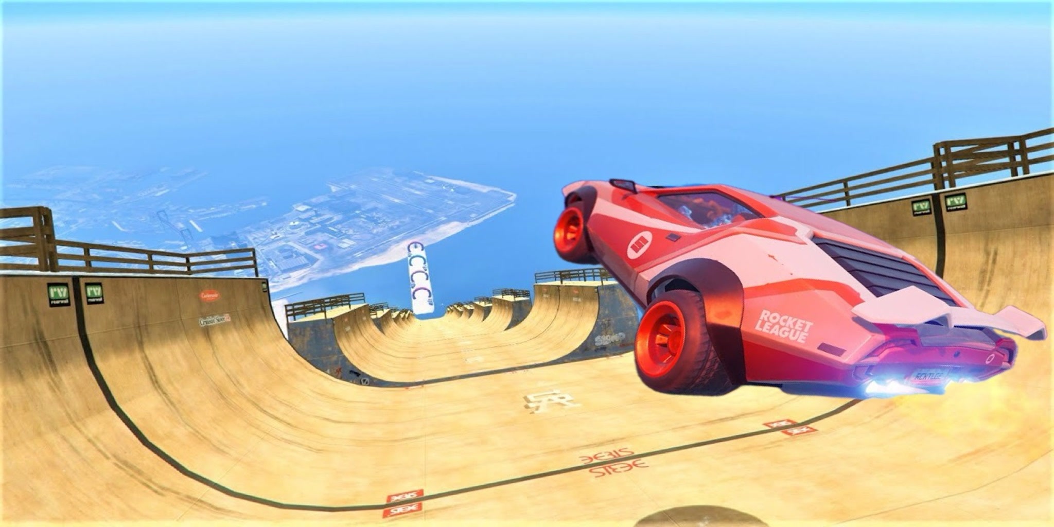 Halfpipe Destroyer Mega Ramp 🛣️🔥🚗🏎️ 7819-5461-8347 by xelar - Fortnite ...