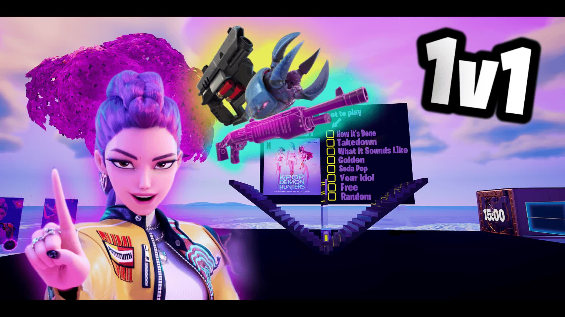 DEMON KPOP 1V1 5509-4838-5722 by chamski - Fortnite Creative Map Code - Fortnite.GG