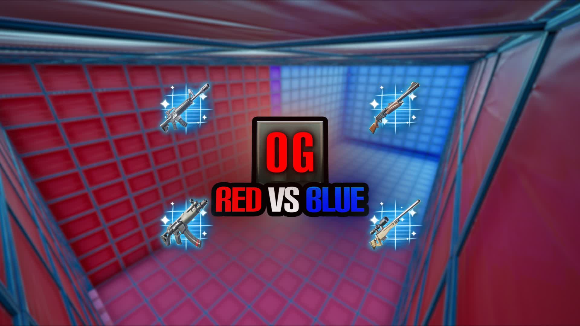 OG - RED VS BLUE 🔴🔵 7233-4864-3633 by broxx - Fortnite Creative Map ...