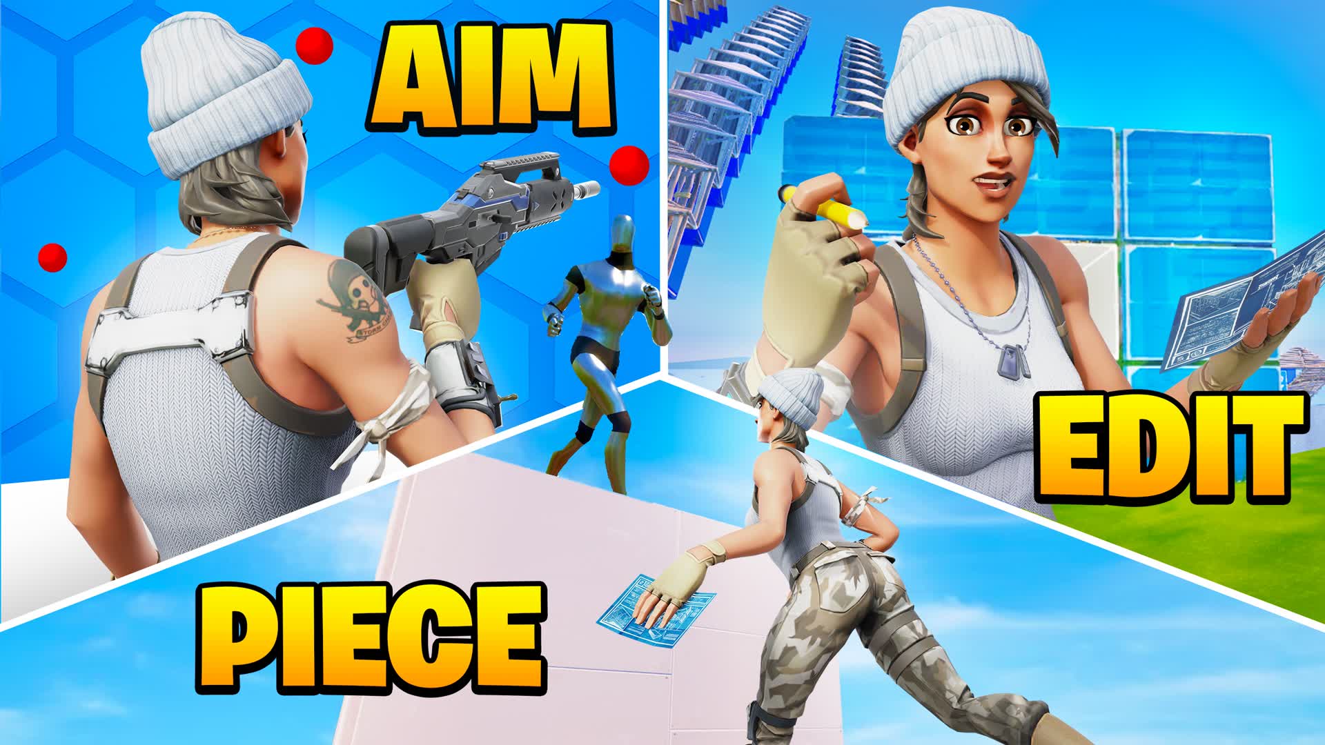 🎯 Edit Piece Control et Freebuild 9047-1679-4558 by frostee - Fortnite