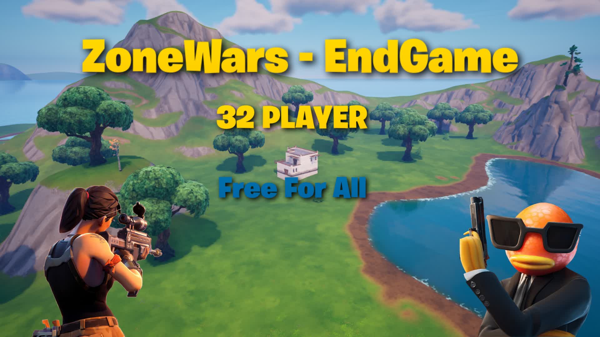 ZONEWARS - ENDGAME 32 player 9866-4205-1539 by mondoevent - Fortnite Creative Map Code - Fortnite.GG