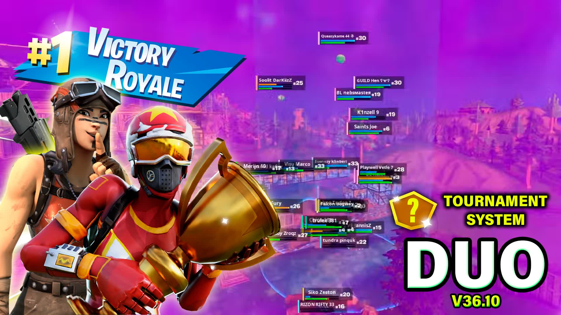 Allenamento a fine partita DUO 8766-4368-5218 di victor_poke - Fortnite