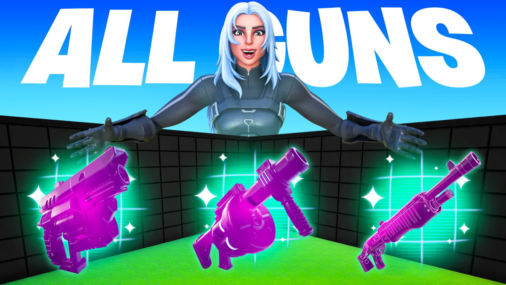 GIGA 1V1 ALL GUNS & VEHICLES 6052-4957-3967 by tiw - Fortnite