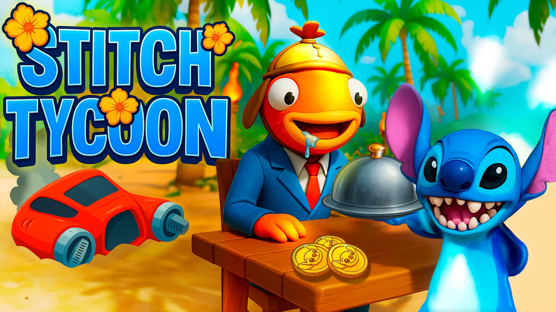 Stitch Restaurant Tycoon 5212-7744-0118 by dengomaps - Fortnite ...