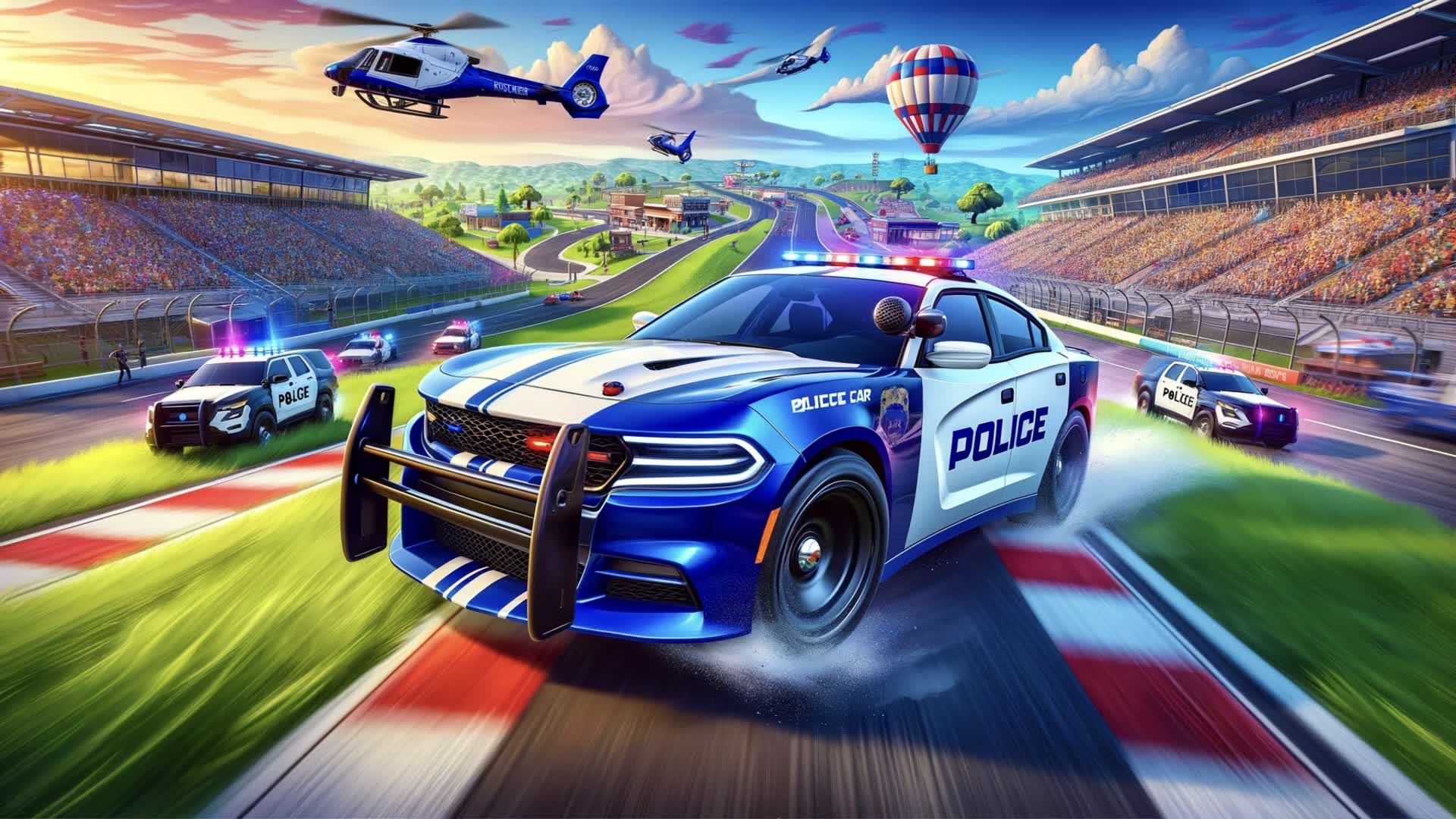 POLICE RACE 1766-2065-3152 by benjipala - Fortnite Creative Map Code ...
