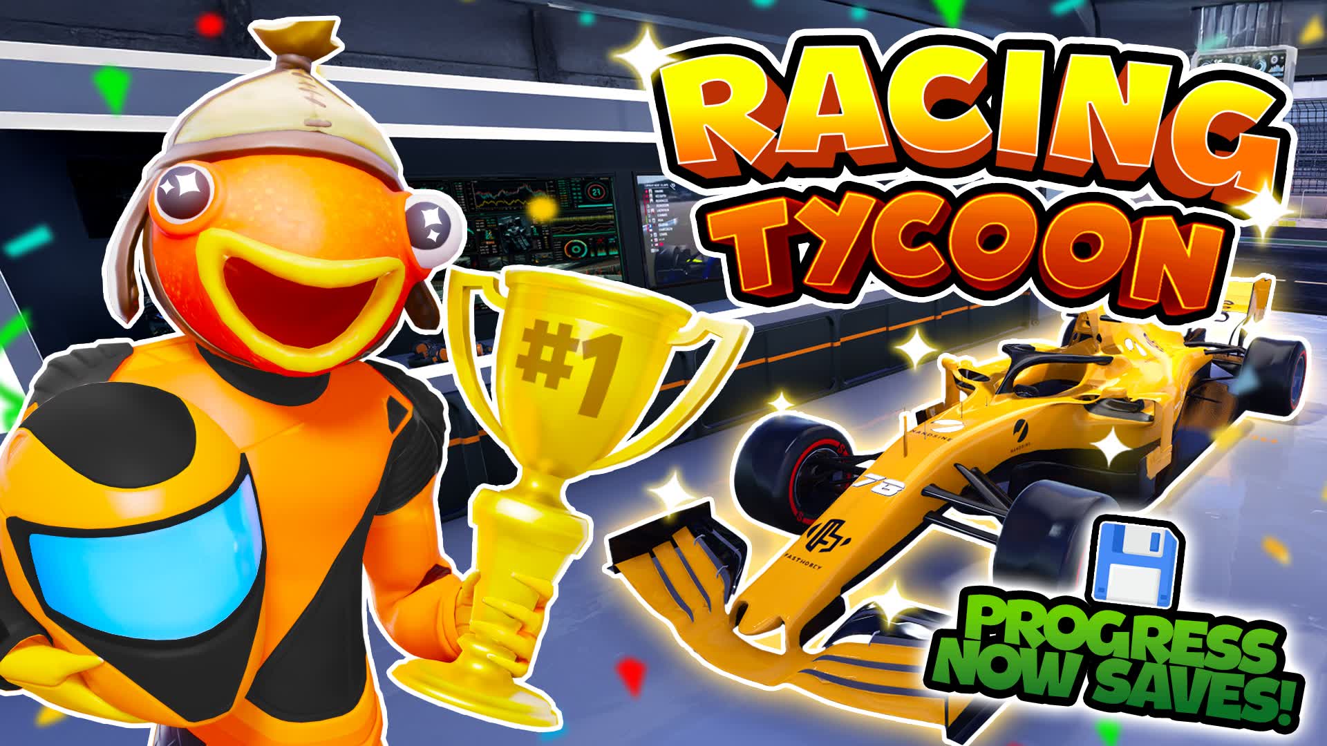Racing Tycoon 8751-2796-4778 by crownfn - Fortnite Creative Map Code ...
