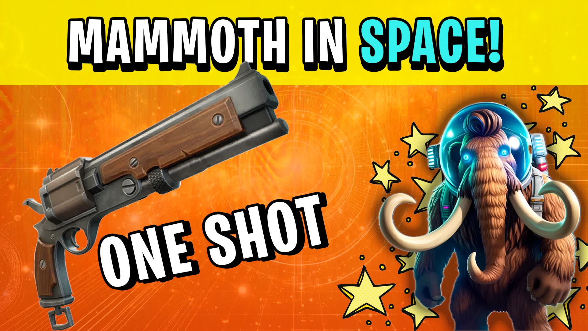 Mammoth Pistol In Space 🚀 9564-9111-8775 by mapshot - Fortnite