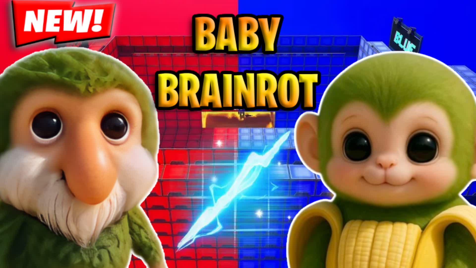 BABY BRAINROT ⭐ RED VS BLUE 🔴🔵 8254-6244-2411 by scorpione - Fortnite ...