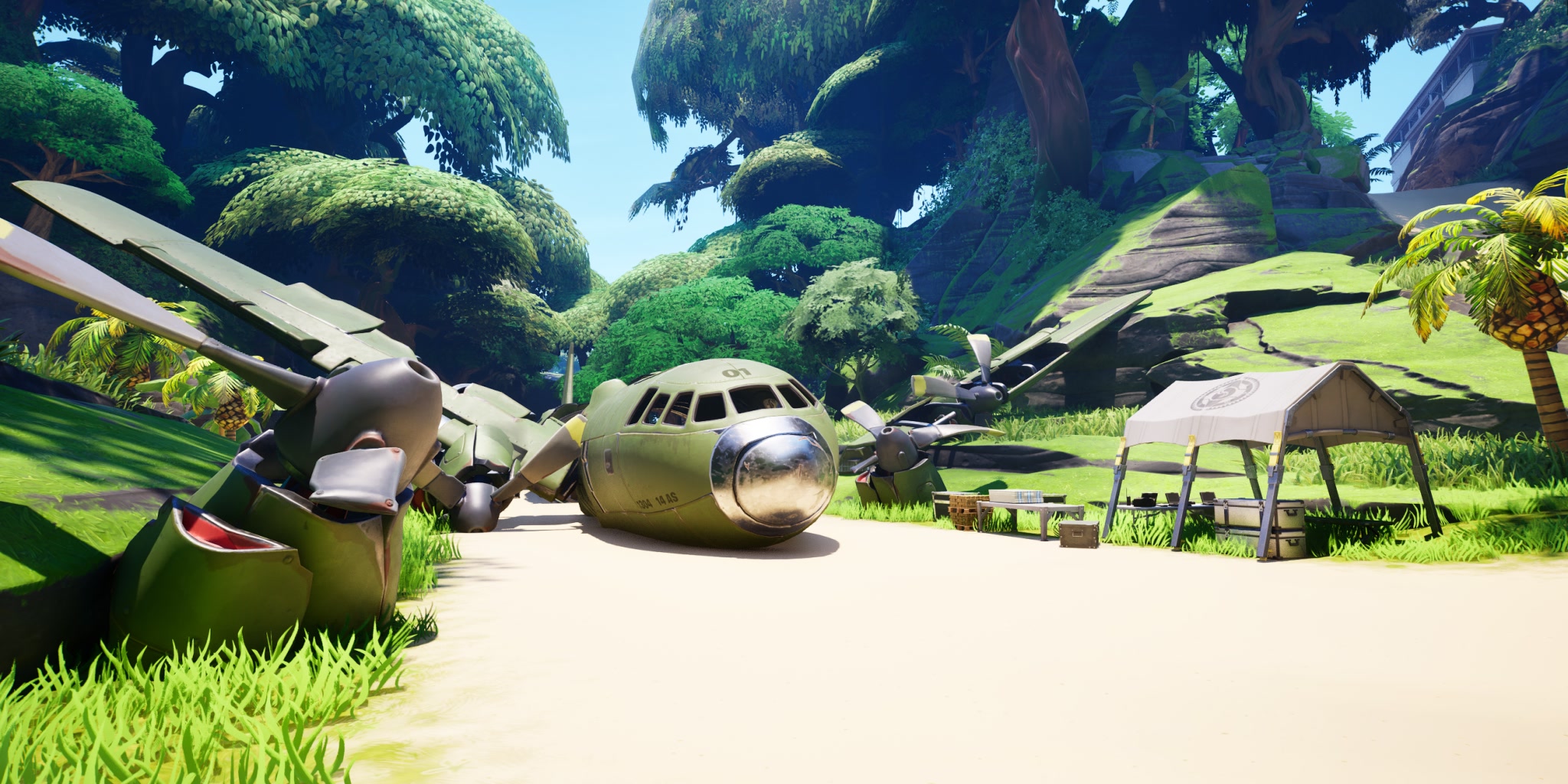 GROUND WAR DROP ZONE 25V25 - 4211-0210-1094 | Fortnite Zone