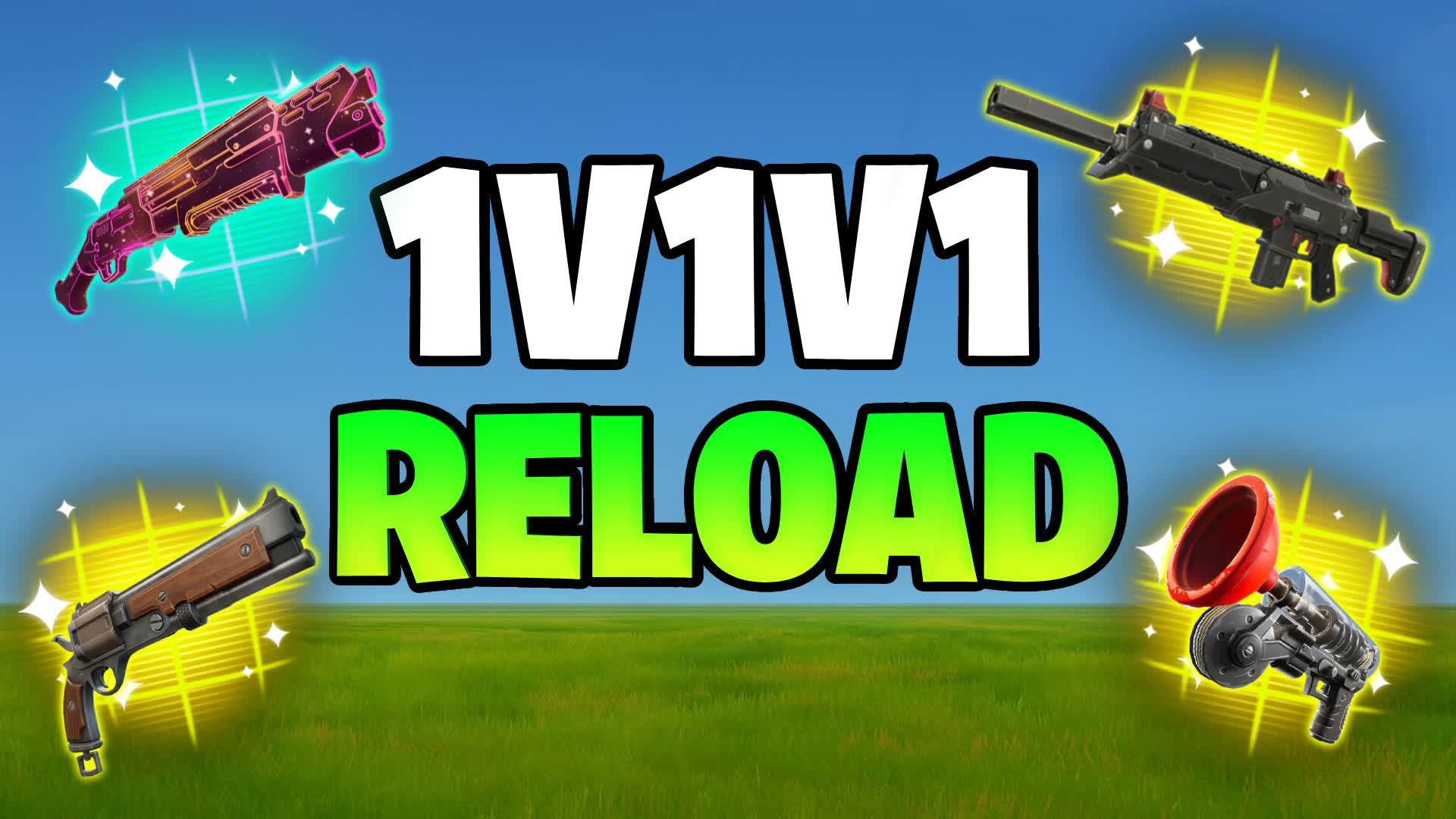 1V1V1 RELOAD 1V1 FFA PVP 8249-1078-6184 by oralegio - Fortnite Creative Map Code - Fortnite.GG