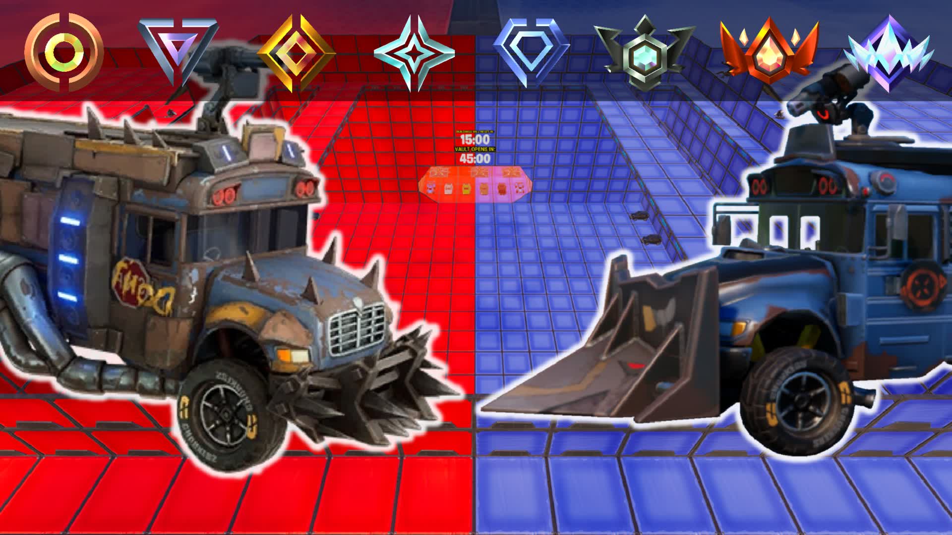 🛡️ ARMOURED RED VS BLUE 🔴🔵 8236-7956-4504 by aura-sv - Fortnite ...