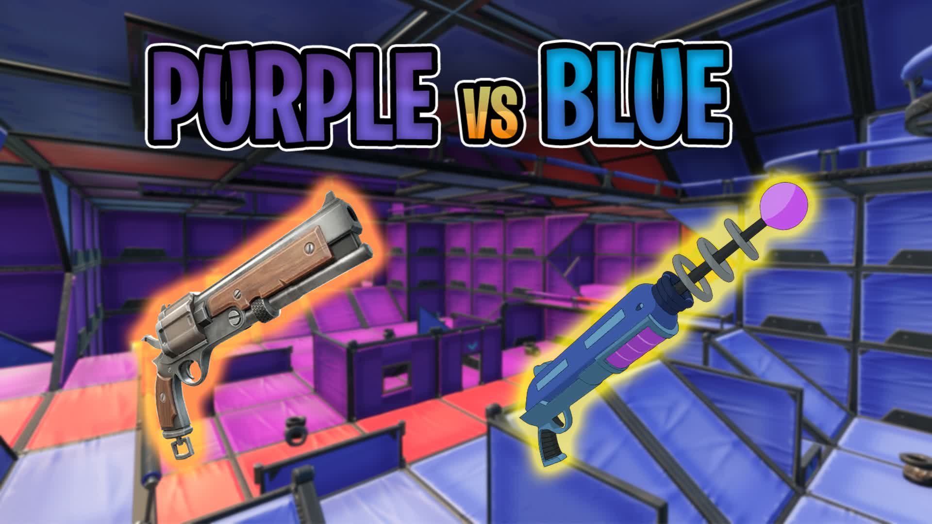 🥶 Blue VS 😈 Purple DEATHMATCH! 4253-5358-0009 by mxllo - Fortnite ...
