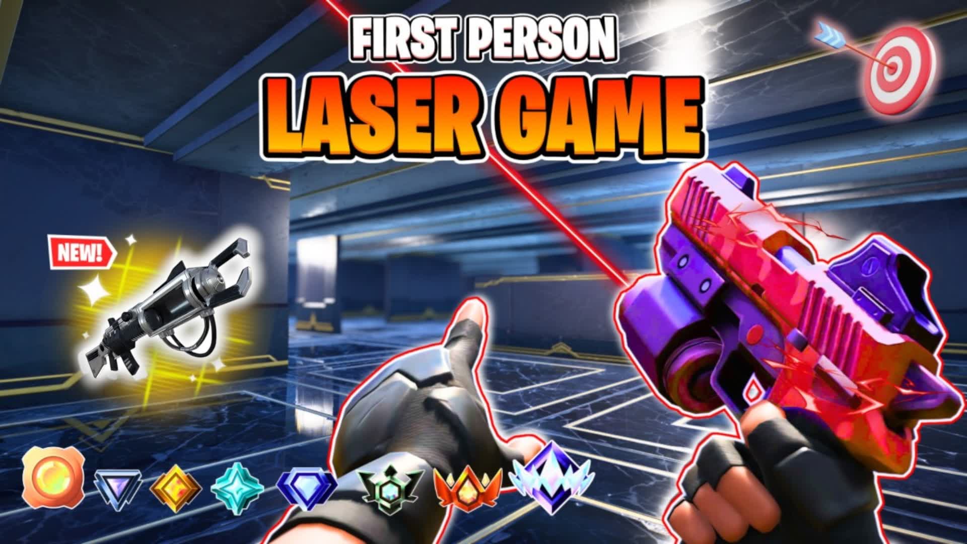 LAZER RED 👹 VS LAZER BLUE 🥶 4958-2326-3657 by biloux - Fortnite ...