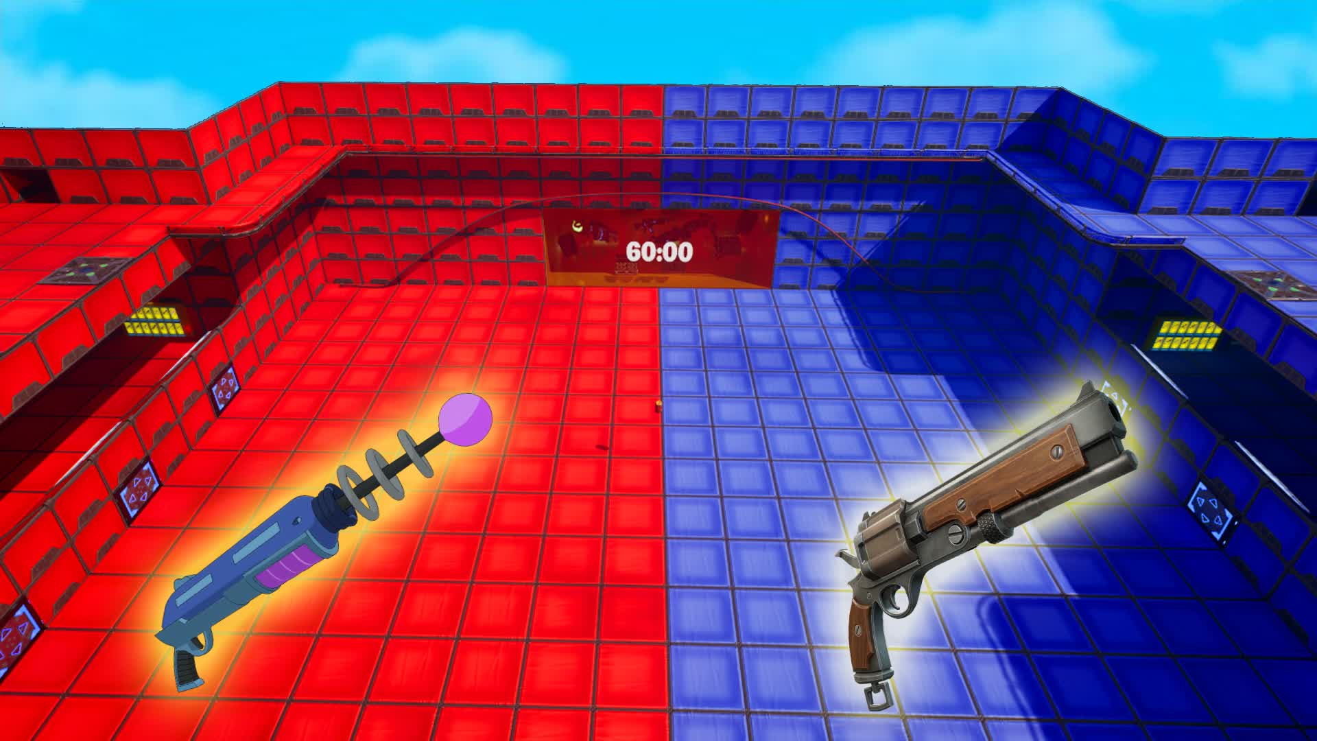 👑 KING 🔴 RED VS BLUE 🔵 4074-8782-3855 by dingle - Fortnite Creative Map ...