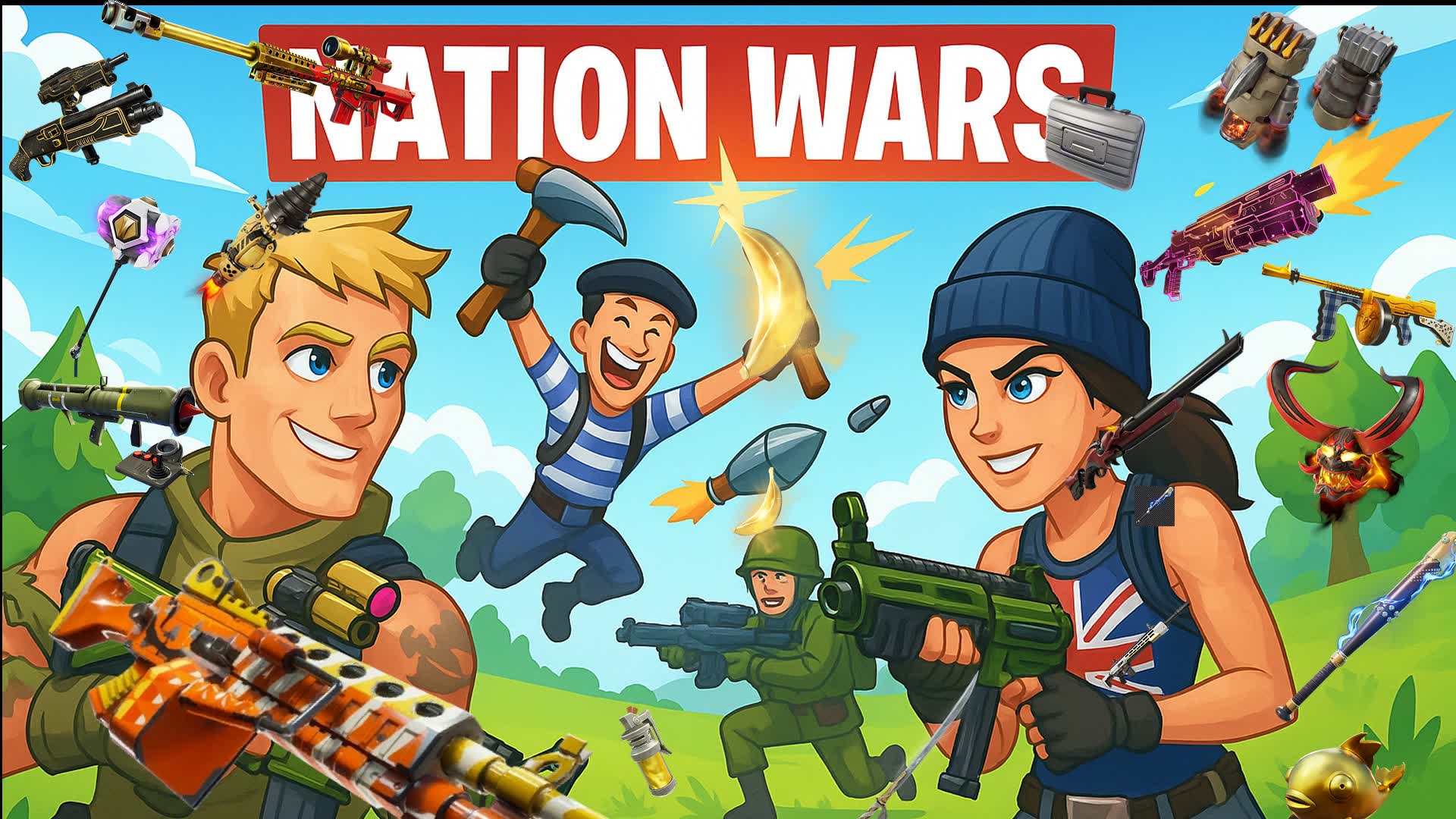 Nation Wars: Capture Royale 5764-4522-4538 by tyronegg - Fortnite ...