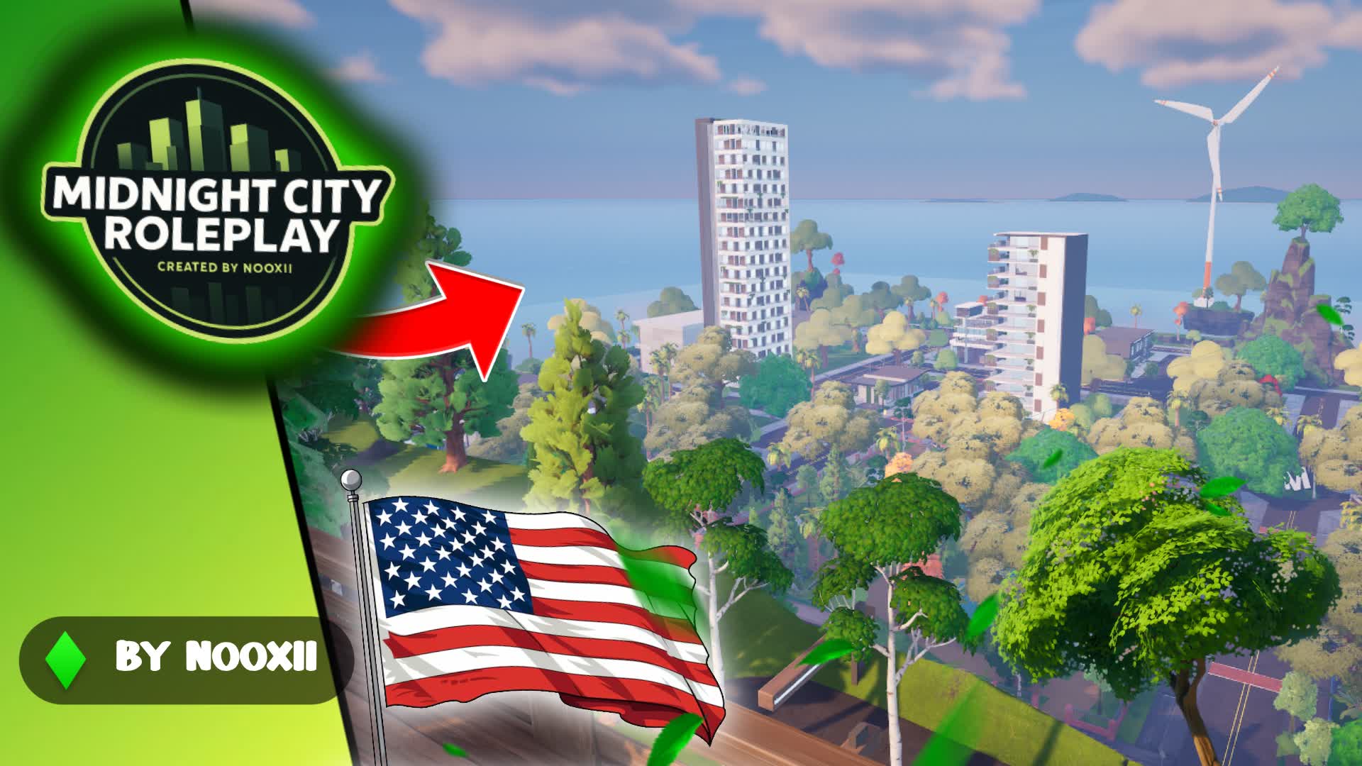 MIDNIGHT CITY 🌆 9150-0591-8051 by nooxii - Fortnite Creative Map Code ...