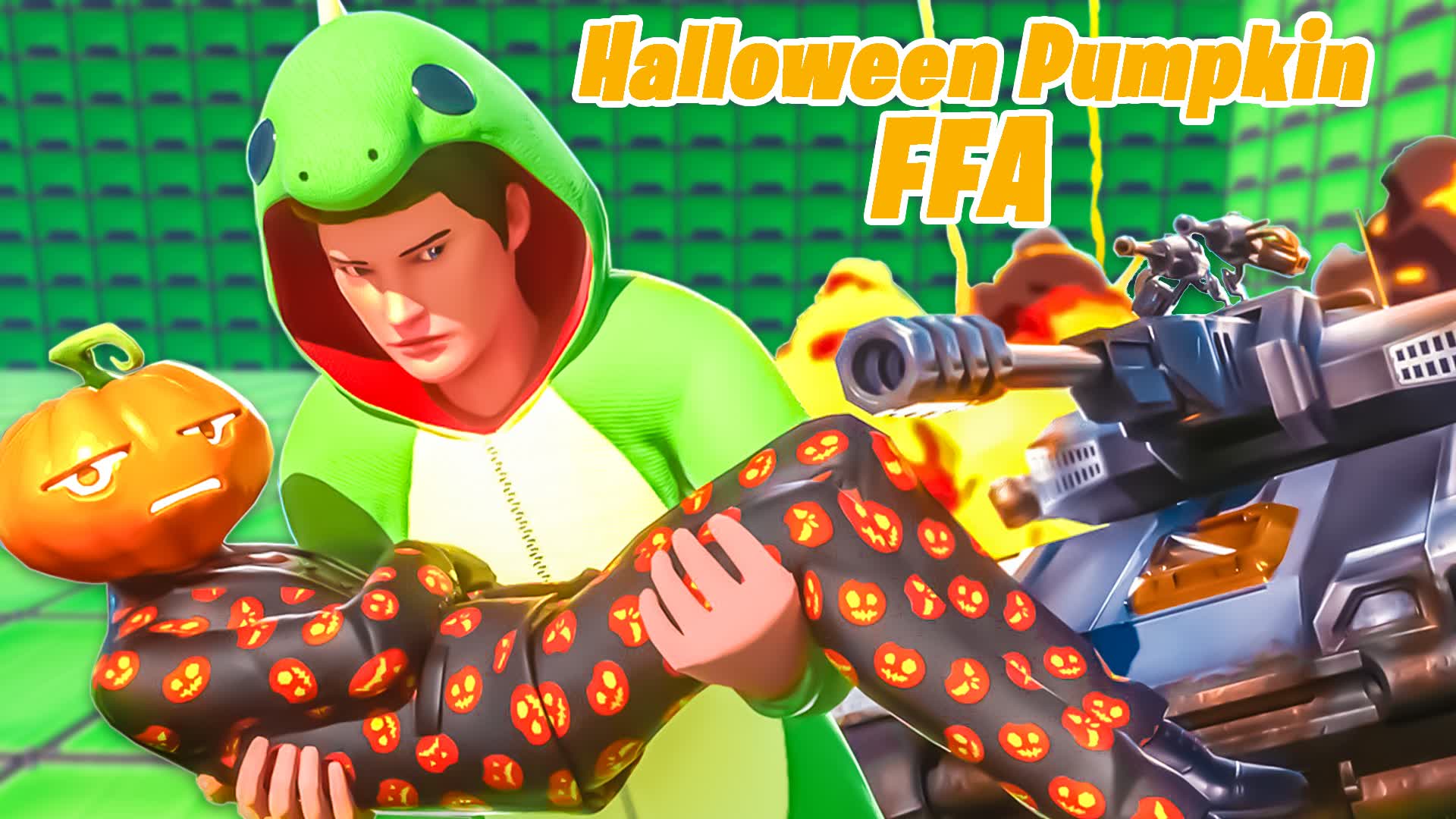 HALLOWEEN PUMPKIN FFA🎃 6502-8380-1294 من ابتكار minicutie - Fortnite