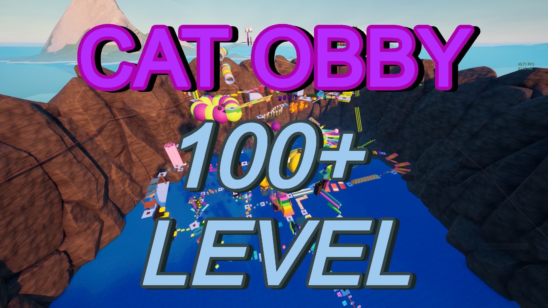 100 LEVEL CAT OBBY🐱 4928-9467-5821 by synisbanan - Fortnite Creative ...