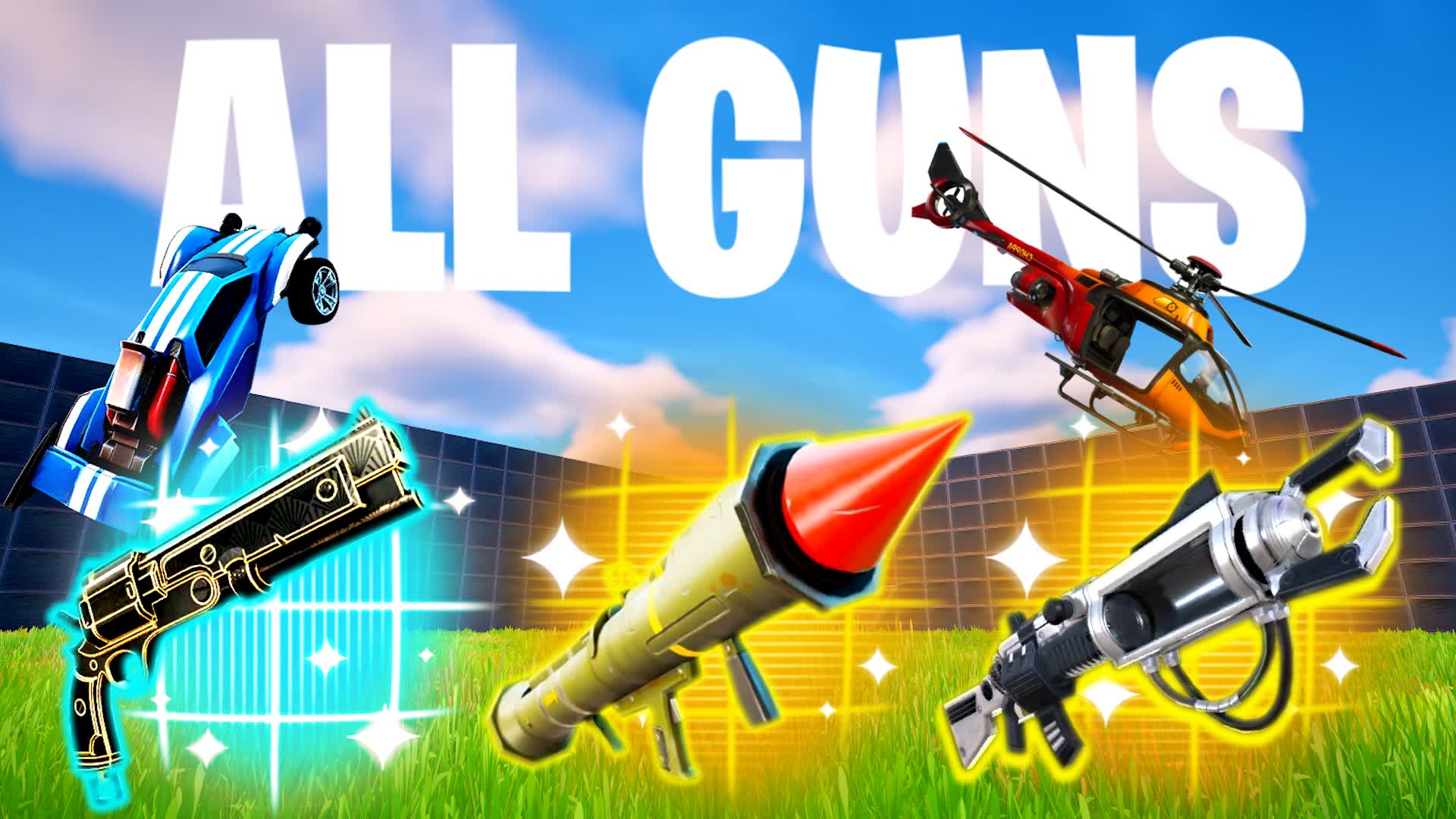 MAX 1V1 ALL WEAPONS & VEHICLES 6755-3486-8070 by leztyz - Fortnite Creative Map Code - Fortnite.GG