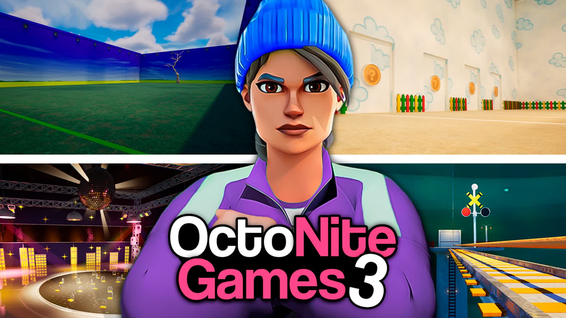 OCTO GAME 3 문어 게임 NITE 5817-2345-3561 by jeltytv - Fortnite Creative ...
