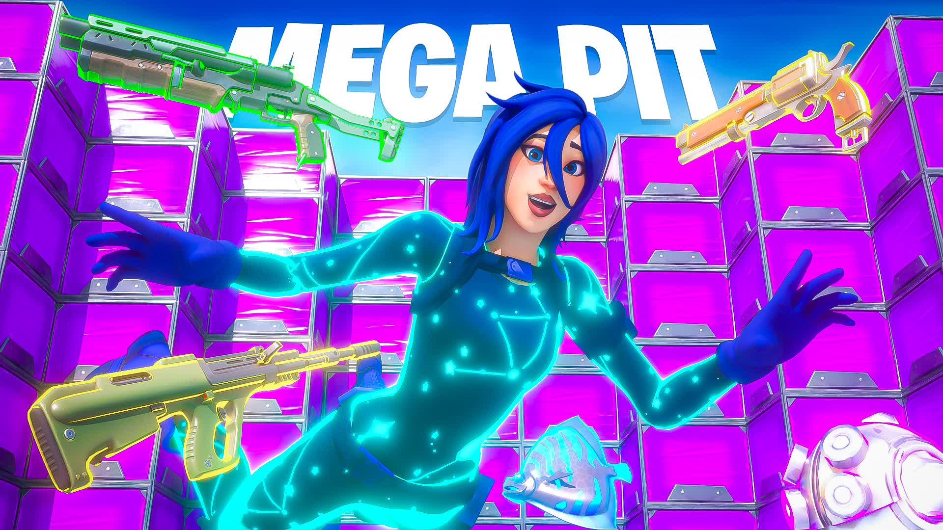 MEGA PIT 0444-2431-7280 by azoxfnbr - Fortnite Creative Map Code - Fortnite.GG