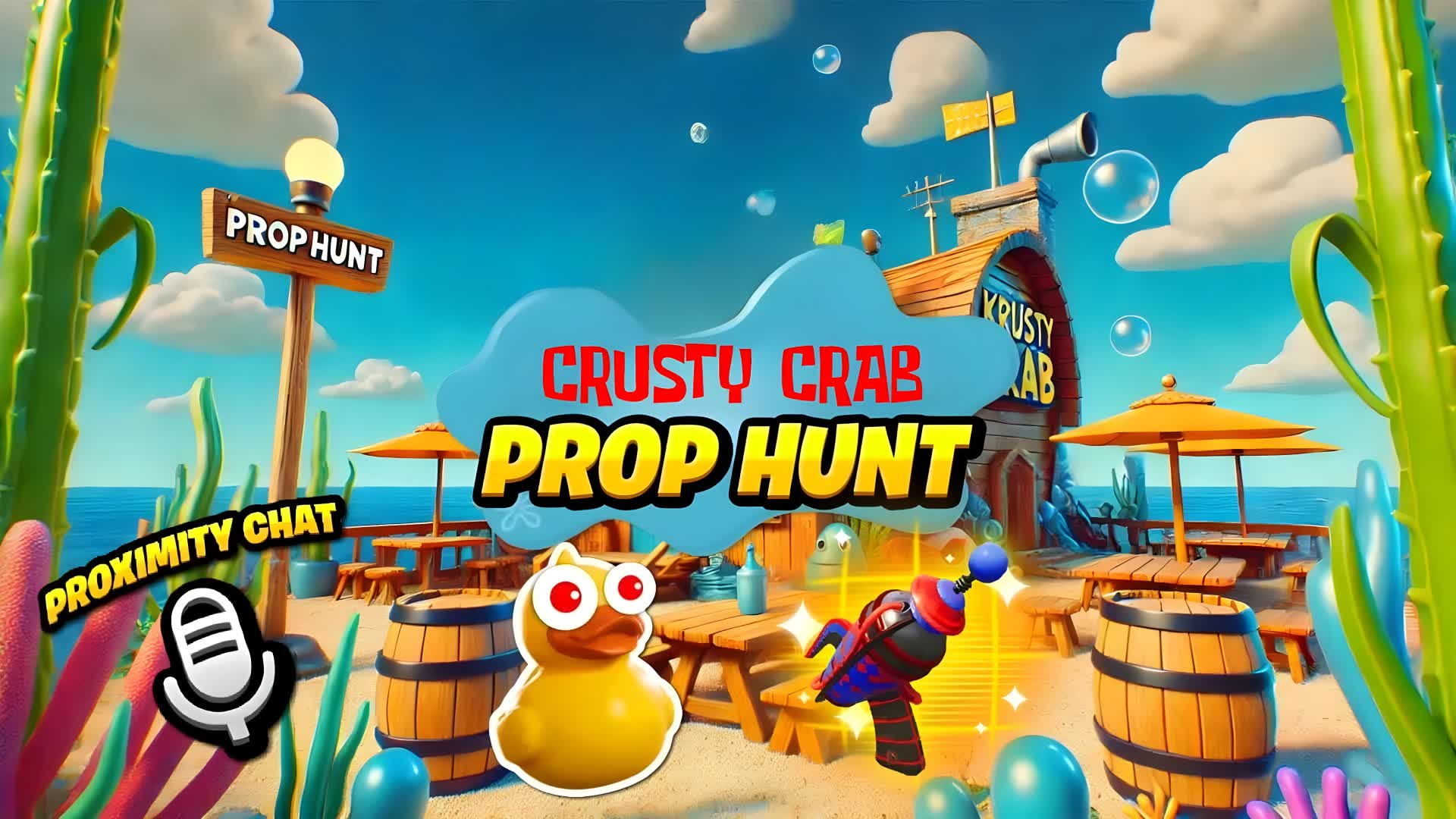 CRUSTY CRAB PROP HUNT 🍔 6123-4254-9236 by eeeyeah - Fortnite Creative ...