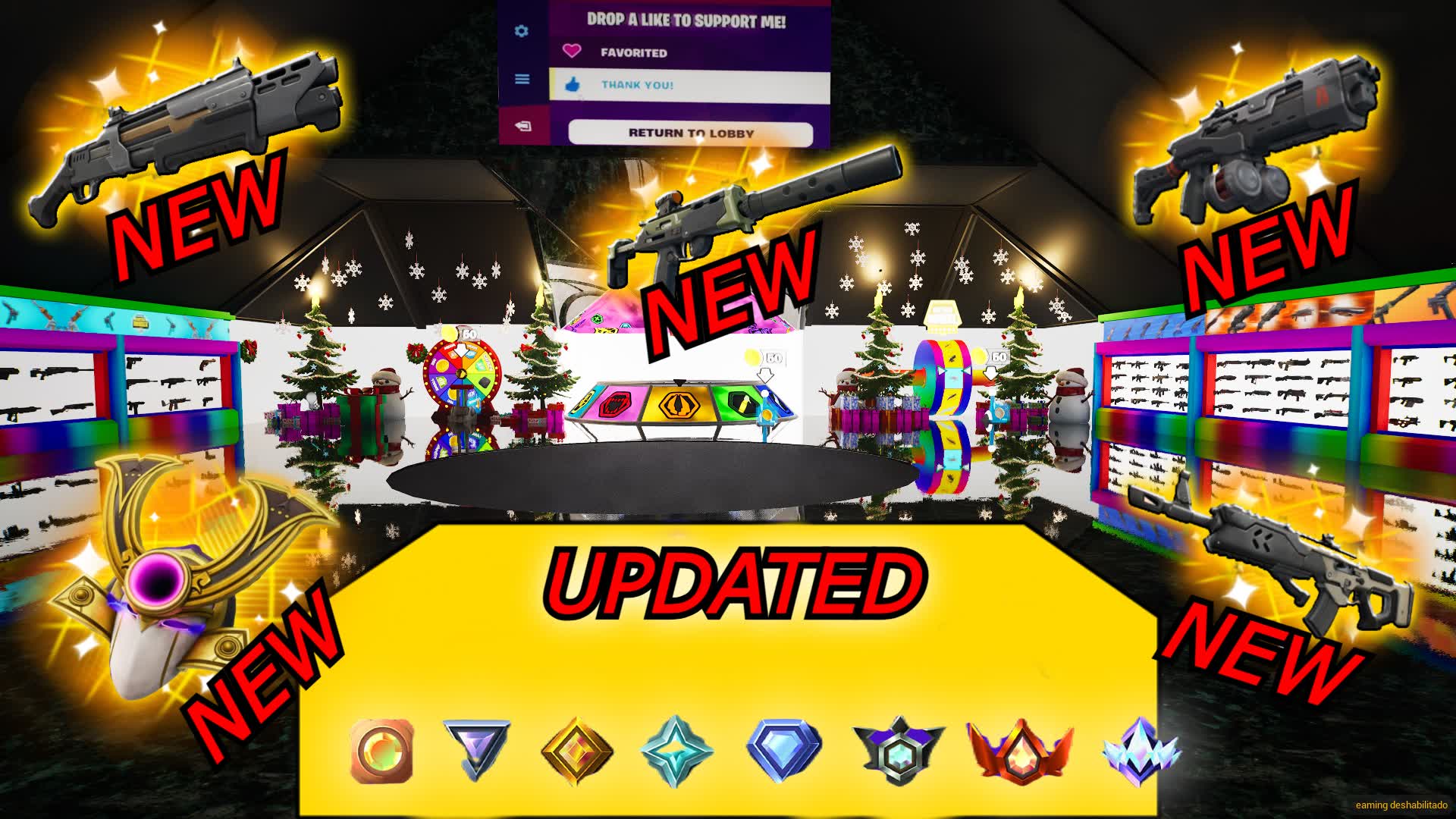 GO RETAIL ROW ⭐ (AM) Free For All 8891-7879-2082 by 10milbot - Fortnite ...