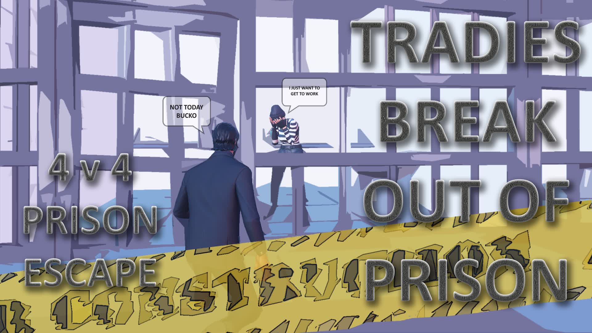 Tradie Prison Break 7761-4996-7969 by shuckzzz - Fortnite Creative Map ...