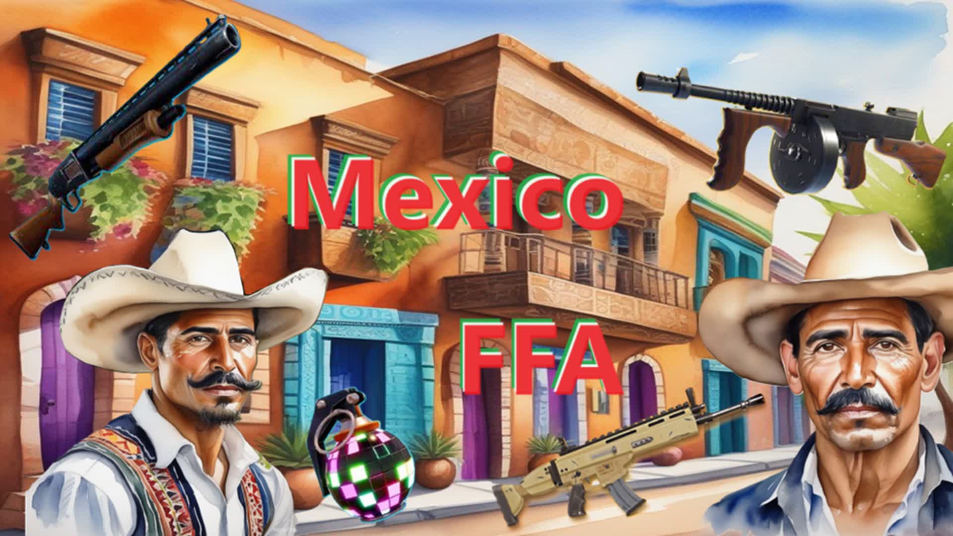 Juega Mexico - Free for all🌵 - 0557-5009-5181 | Fortnite Zone