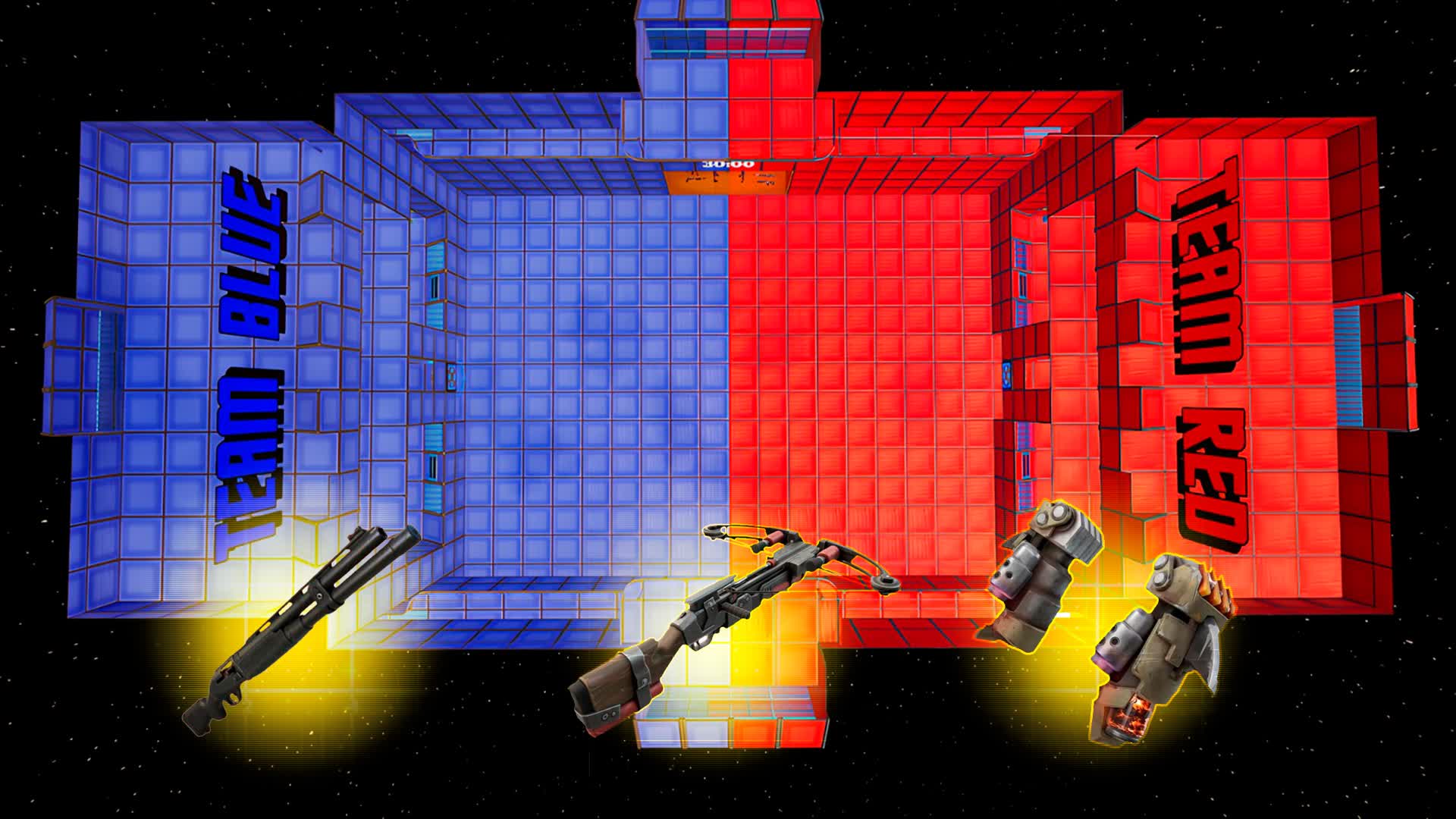 MEGA GALAXY RED VS BLUE 🔴🔵 2119-0586-7507 by blessedmaps - Fortnite ...