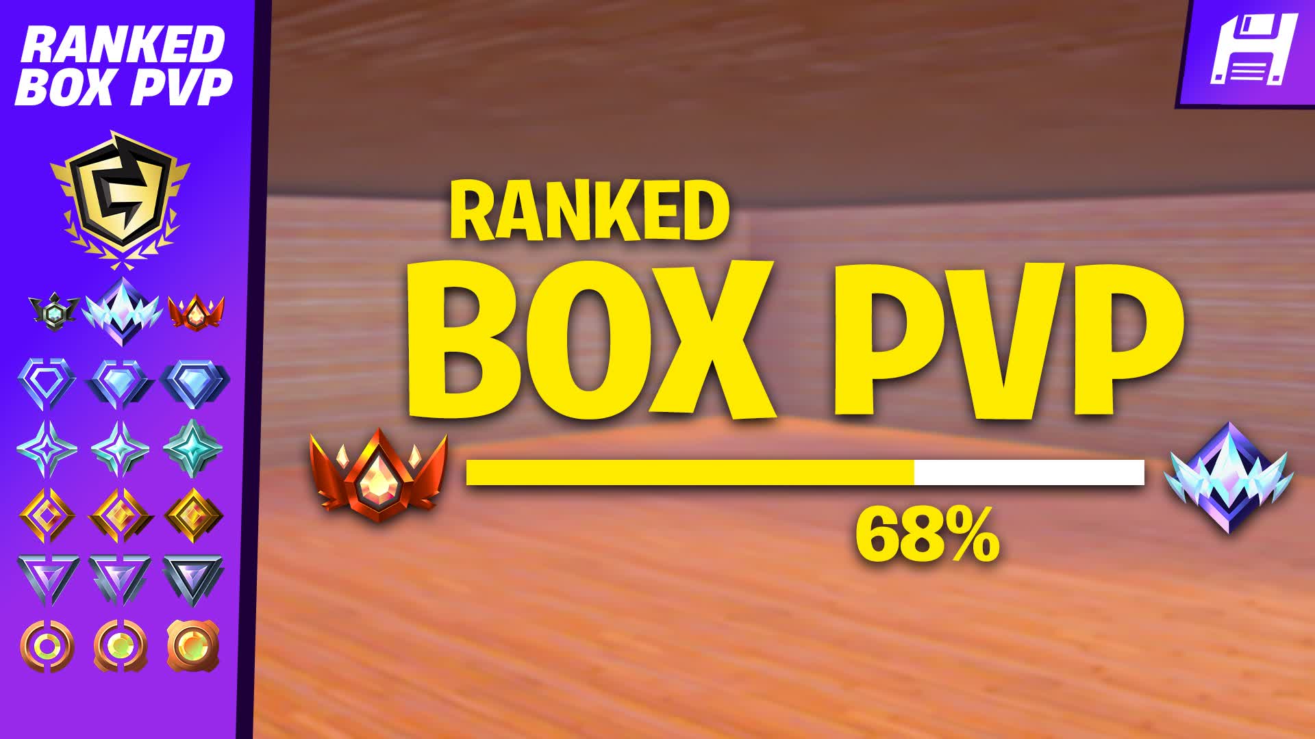 digitag tarafından üretilen Ranked BOX PVP 📦 3549-1904-7405 - Fortnite