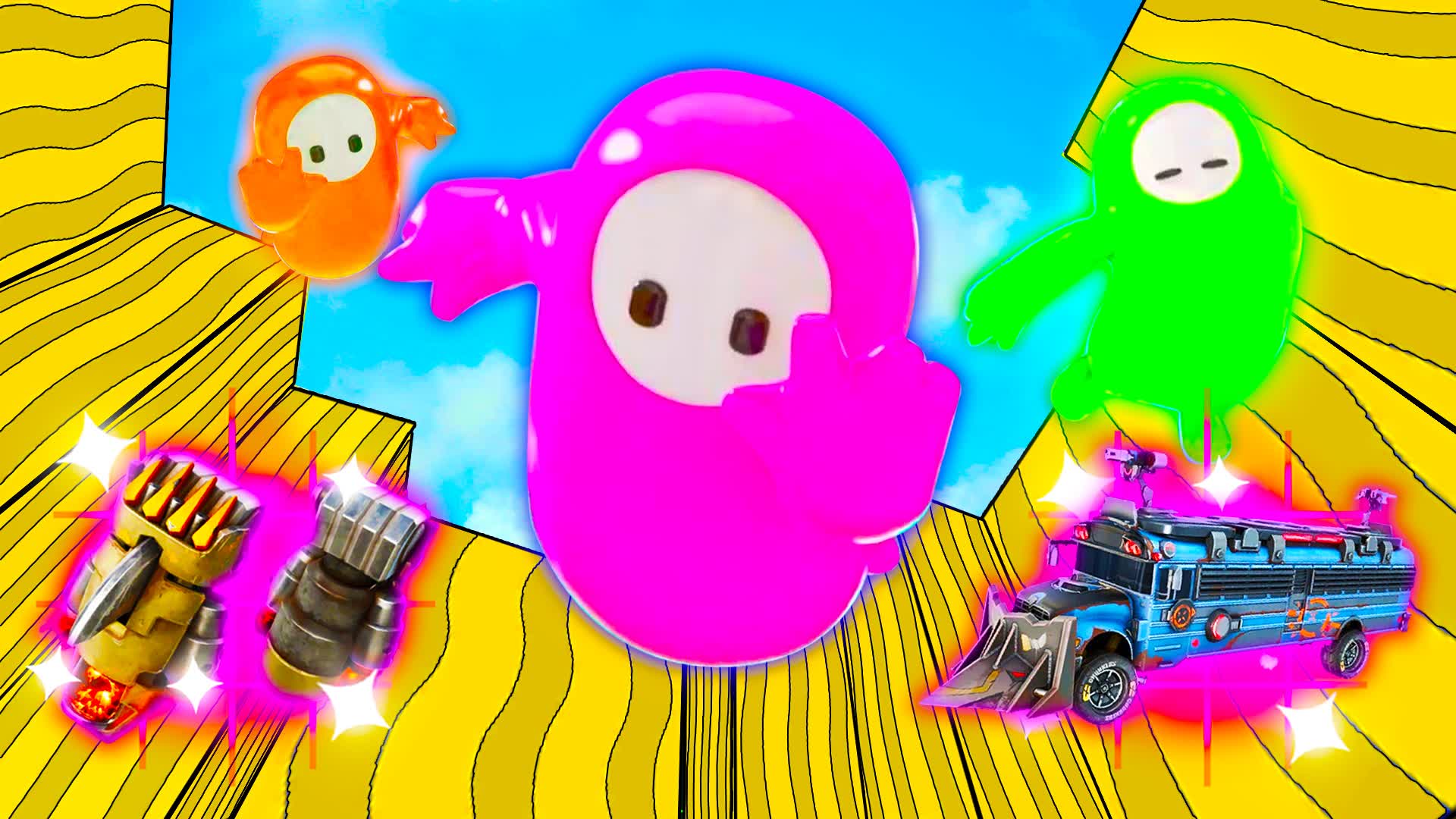 PIT - FALL GUYS 👑 4330-5432-0613 by pyphr - Fortnite Creative Map Code ...