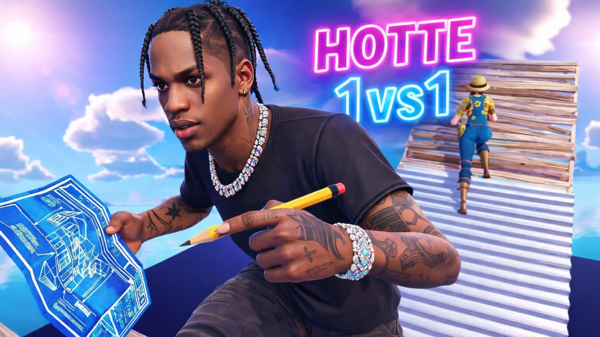 Hotte 1vs1 1764-6713-7306 by hotte - Fortnite Creative Map Code ...