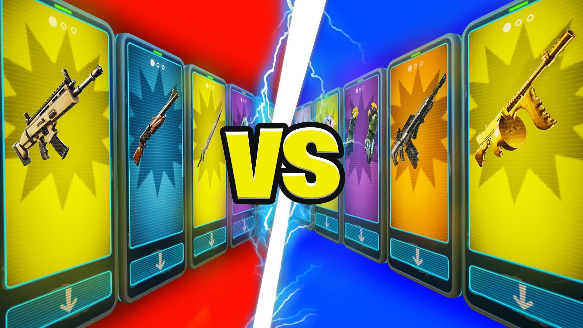 🔴CHAPTER 1 VS CHAPTER 4🔵 9415-3442-6636 by dani3lsad - Fortnite ...