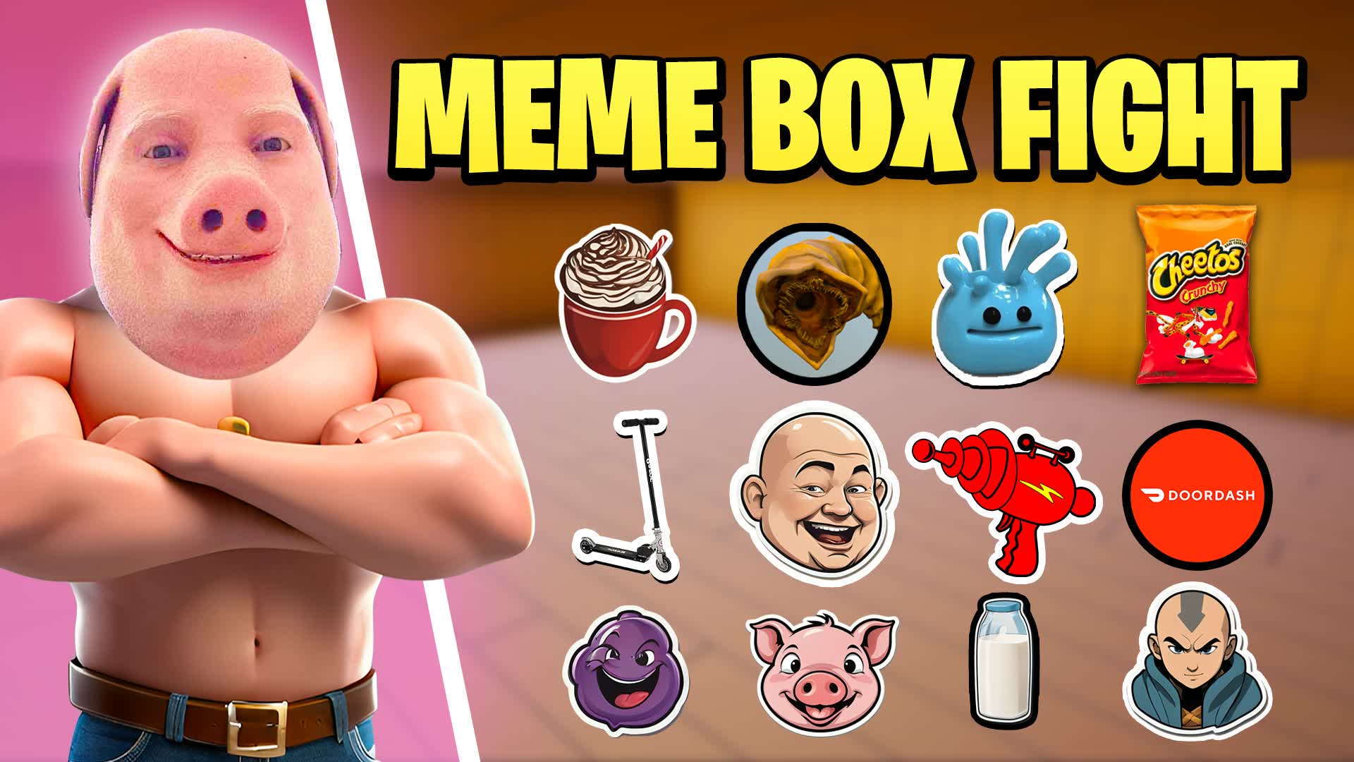 MEME BOX FIGHT 📦 0810-8999-4239 di bullymaster - Fortnite