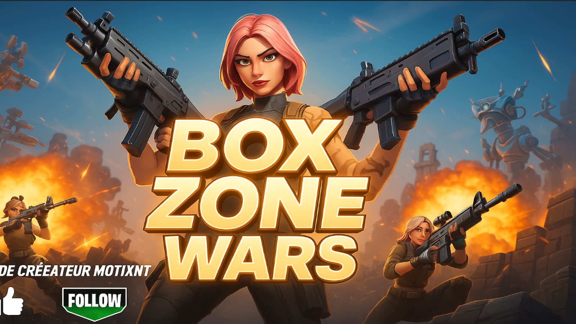 zone box warz 1686-4134-8607 by motixnt - Fortnite