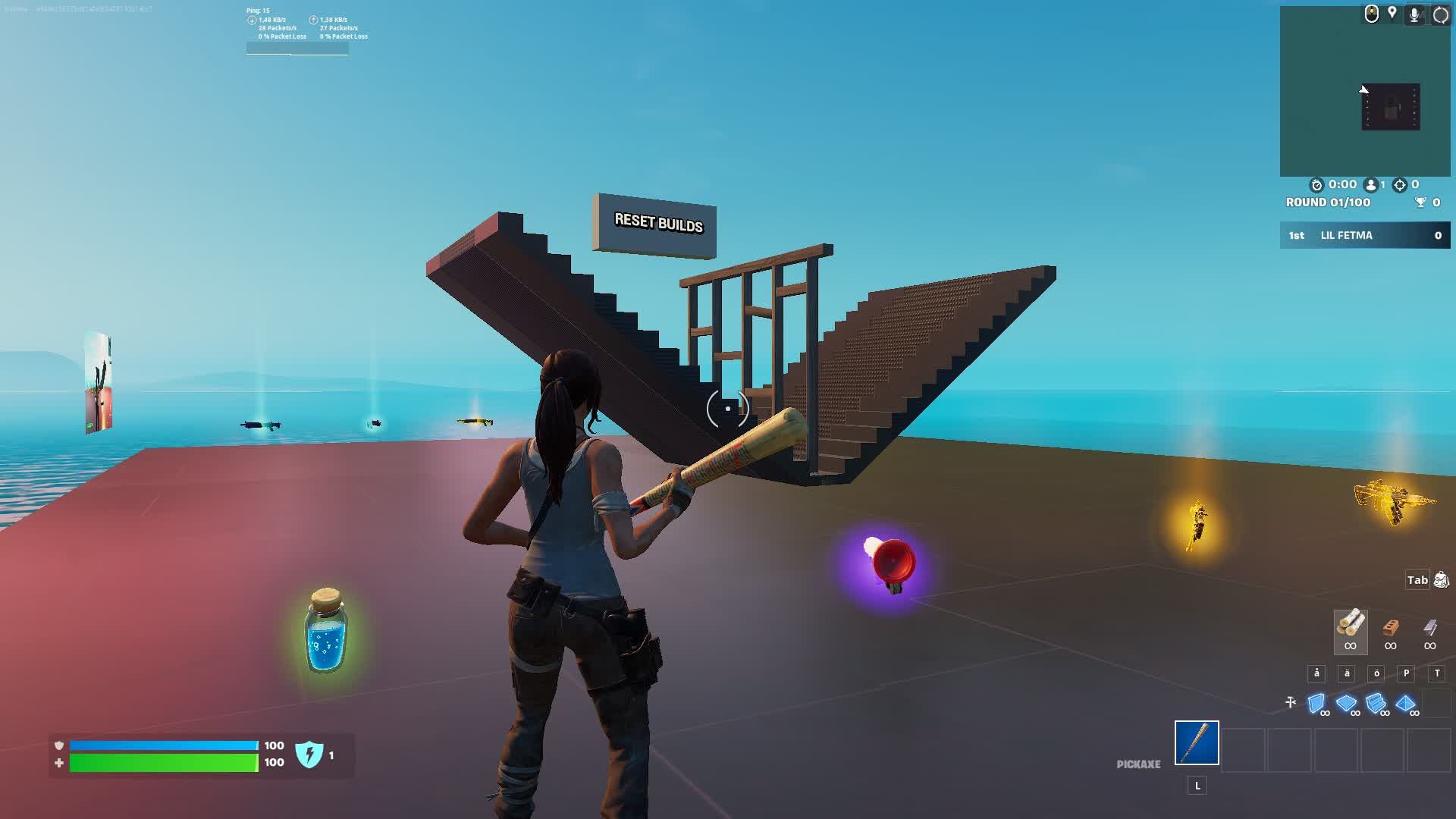 1v1 *NO DELAY & MAX FPS* 1038-3269-9008 by braxen - Fortnite Creative Map Code - Fortnite.GG