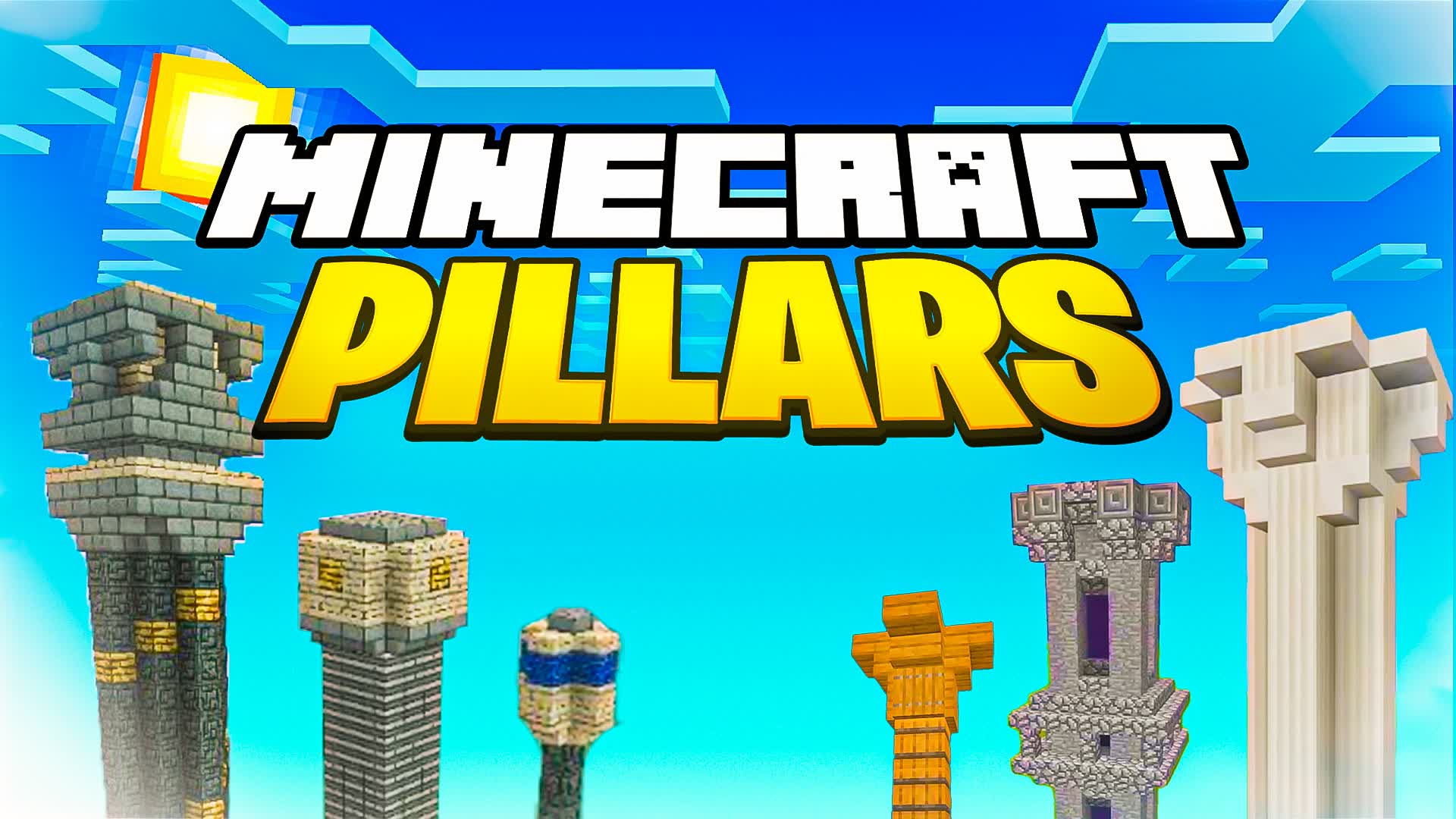 Minecraft pillars 0742-1544-3083 by kroksono5 - フォートナイト