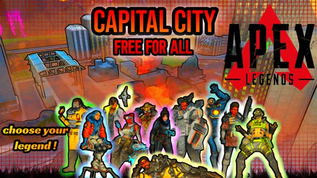 Apex legends Capital city: Build battles 2328-0247-1499 von oneman ...