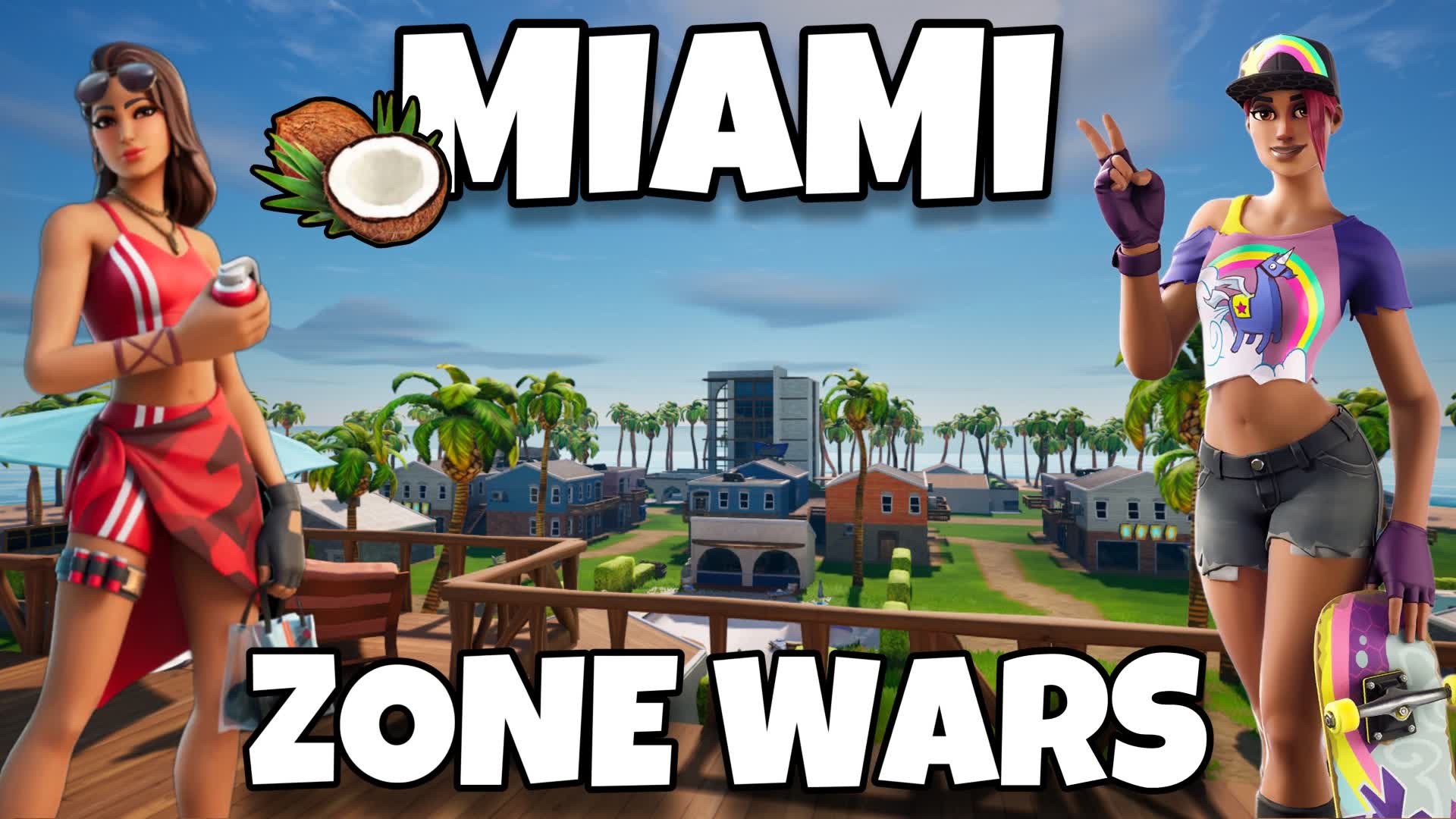 Miami ZoneWars 7067-4214-4428 by k4_aniq - Fortnite Creative Map Code ...