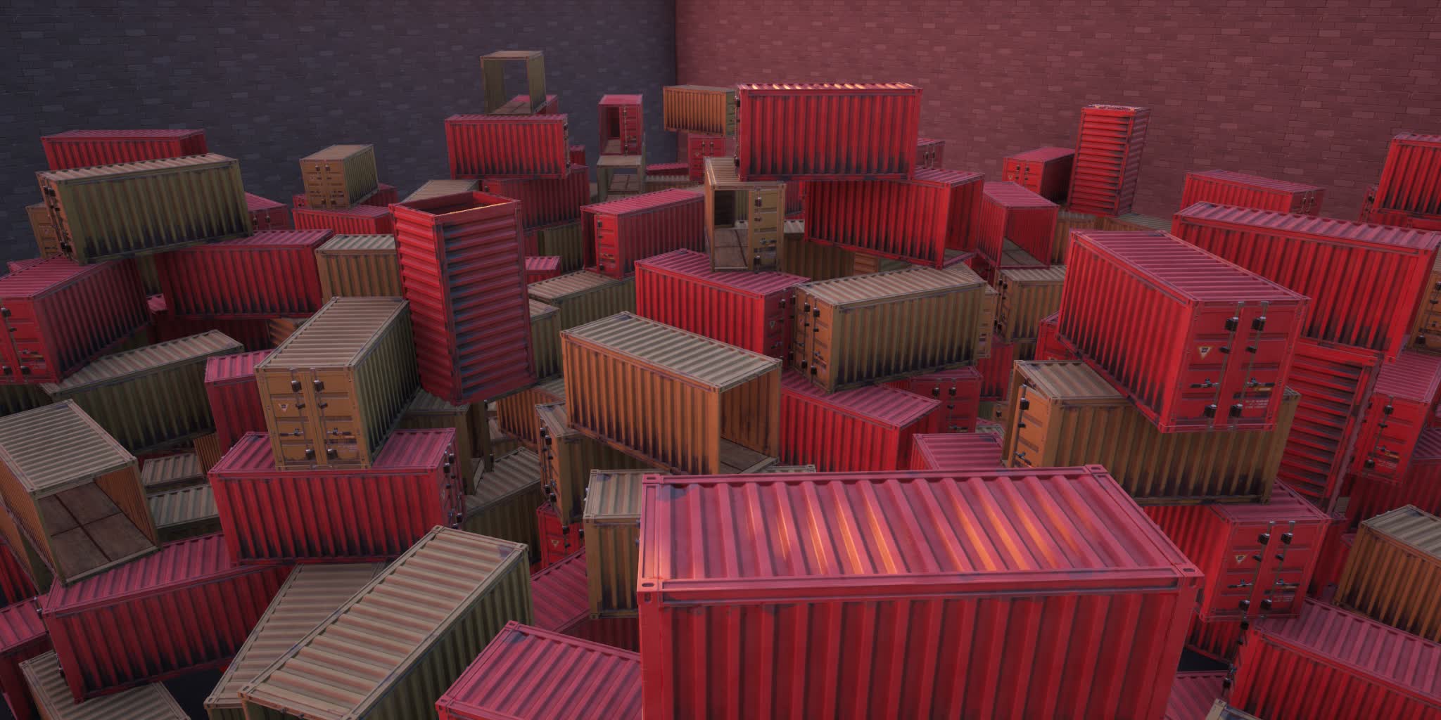 One Shot Gungame: The Container Pit 2812-5158-5605 by fishyloan ...