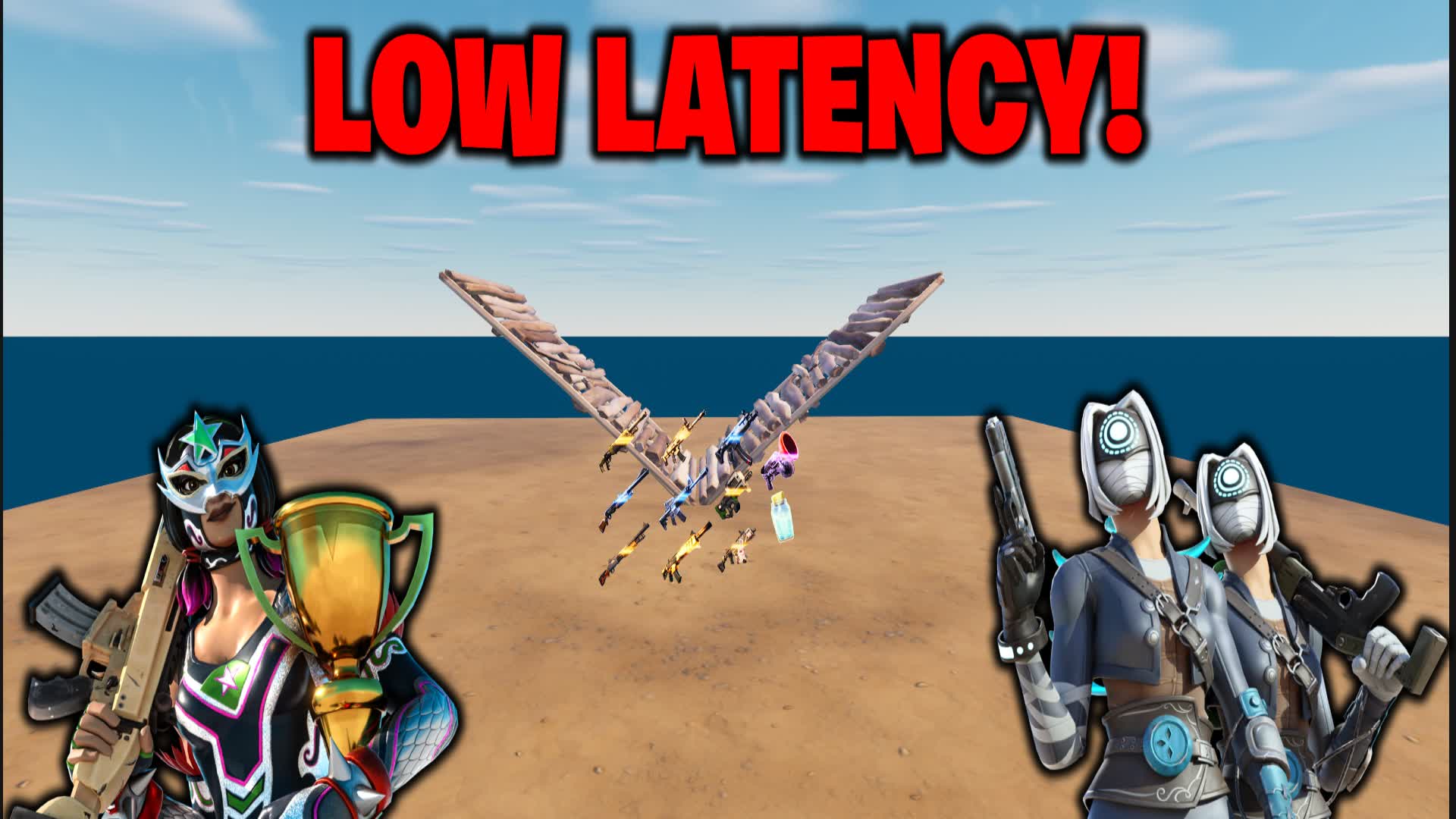 LOW LATENCY 1V1 9800-6225-8949 من ابتكار grandpasmoney - Fortnite