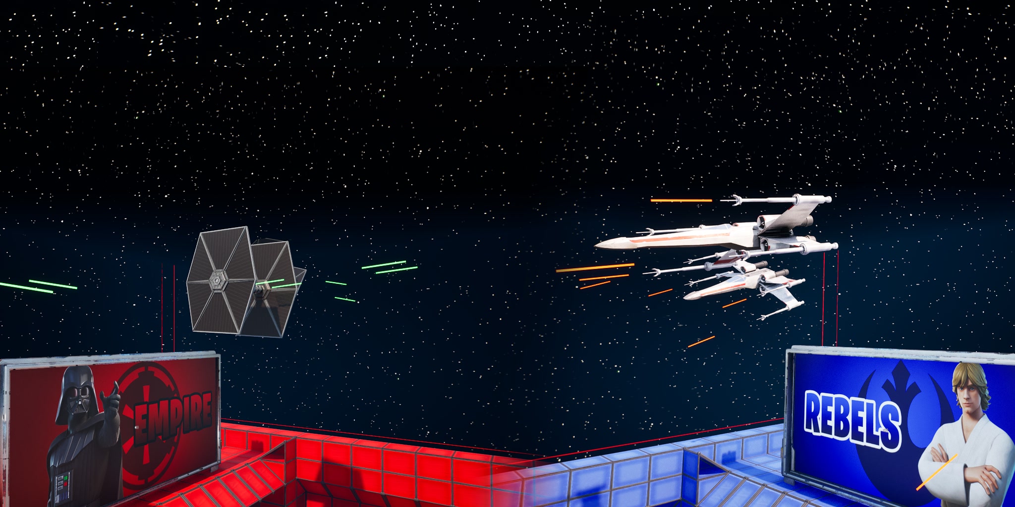 ⭐ EMPIRE VS REBELS ⭐ 1304-2026-2808 by shinohara - Fortnite Creative ...