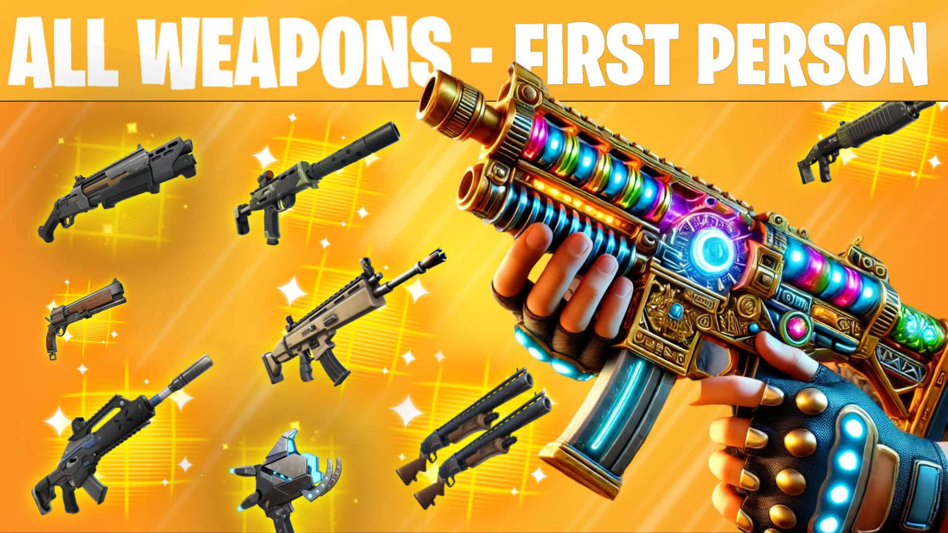 ALL WEAPONS - FIRST PERSON ⭐ 2733-1376-7517 by soboi - Fortnite ...